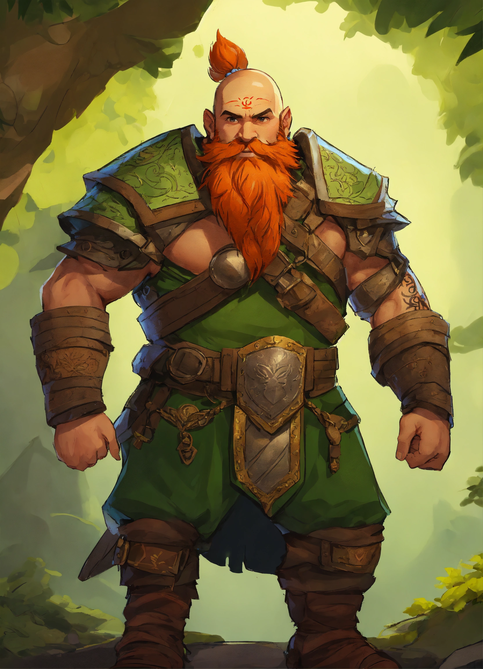 Lexica - A stocky and muscular dwarf. A little short for a dwarf. He ...