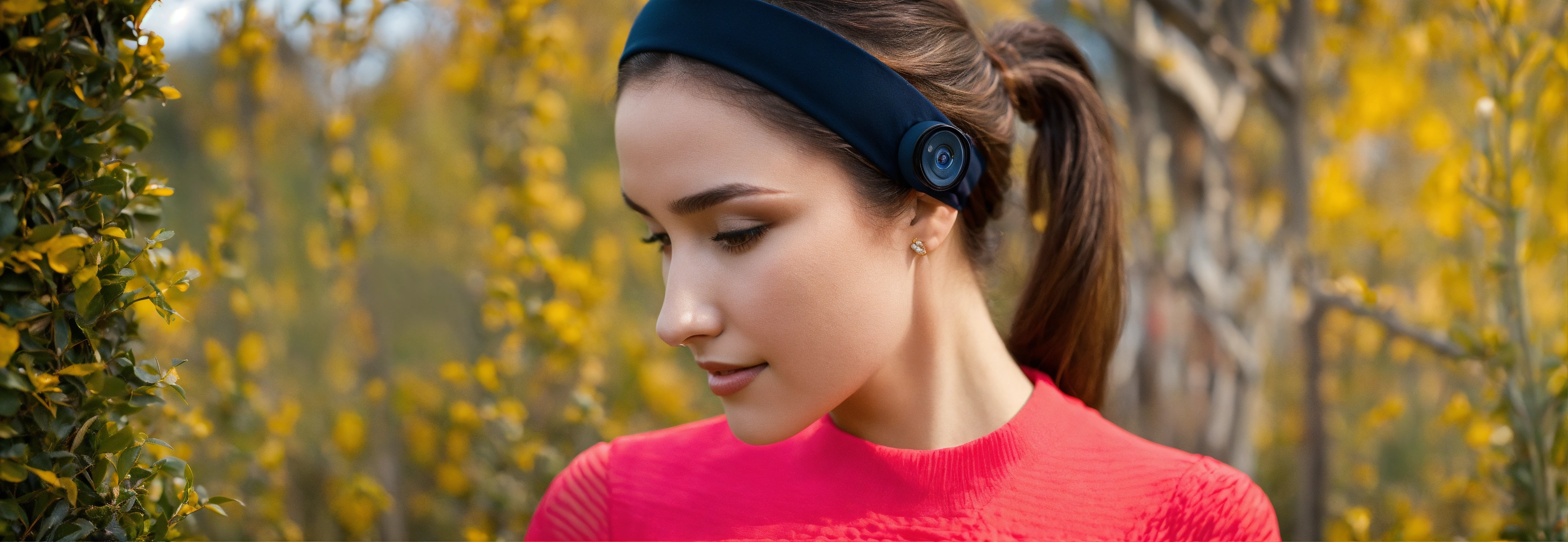 Lexica - Elegant headband with hidden cameras