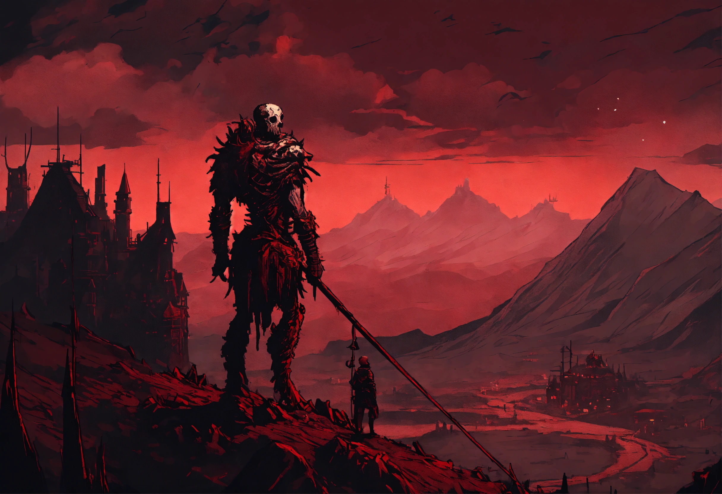 Lexica - 500 meter tall humanoid giant made out of animal corpses ...