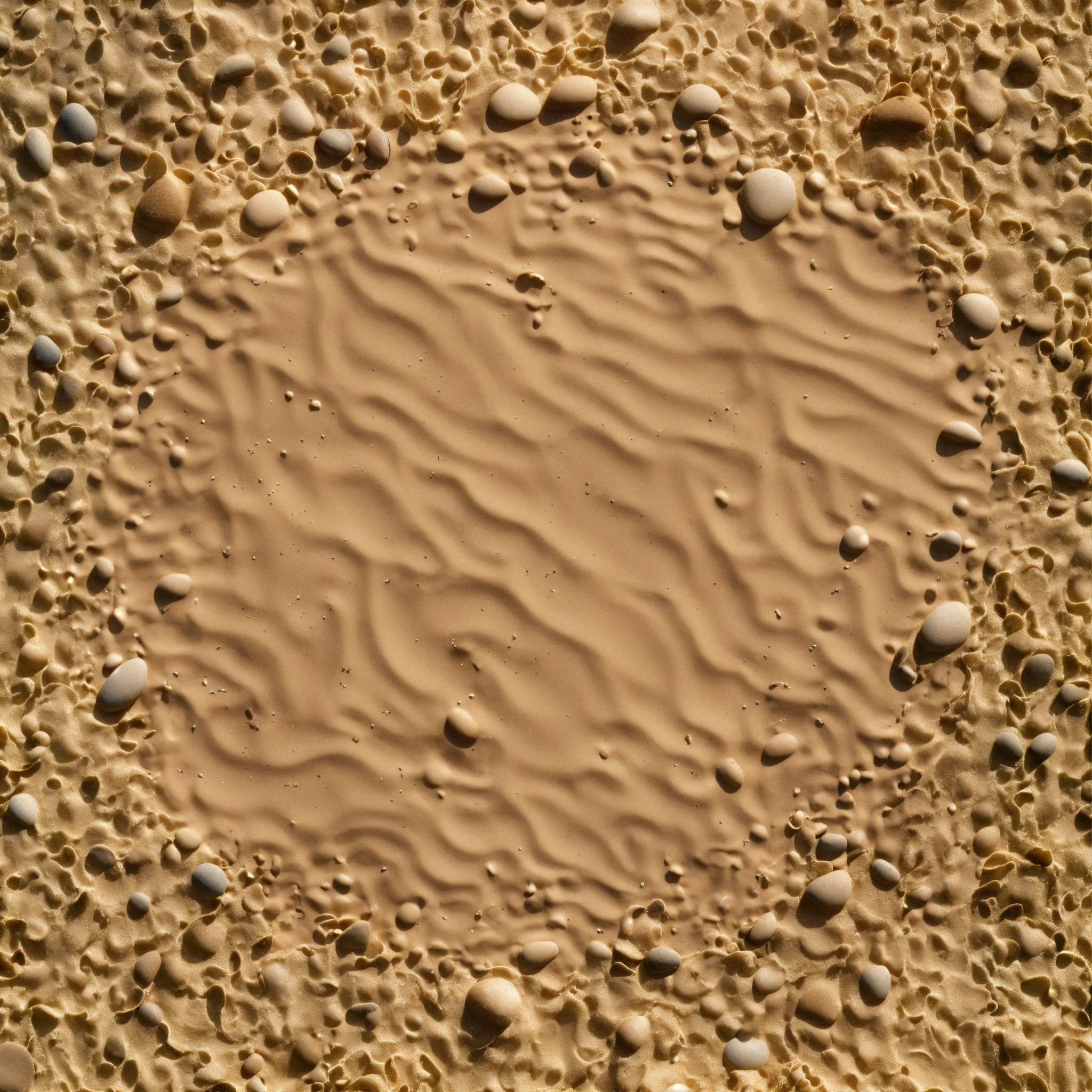 Lexica - Ocean sand, overhead, seamless, 1k texture, material