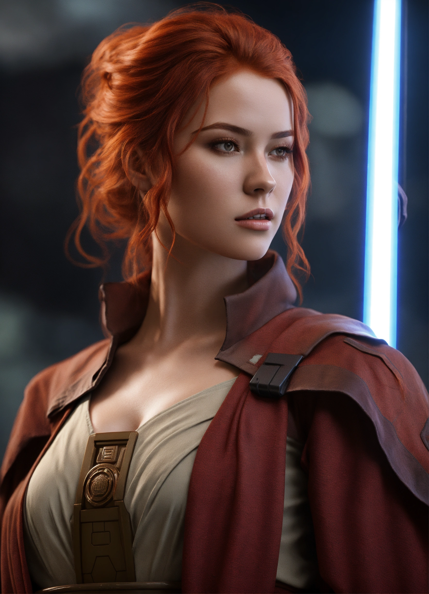 Lexica - A gorgeous redhead jedi set in the star wars universe, open ...