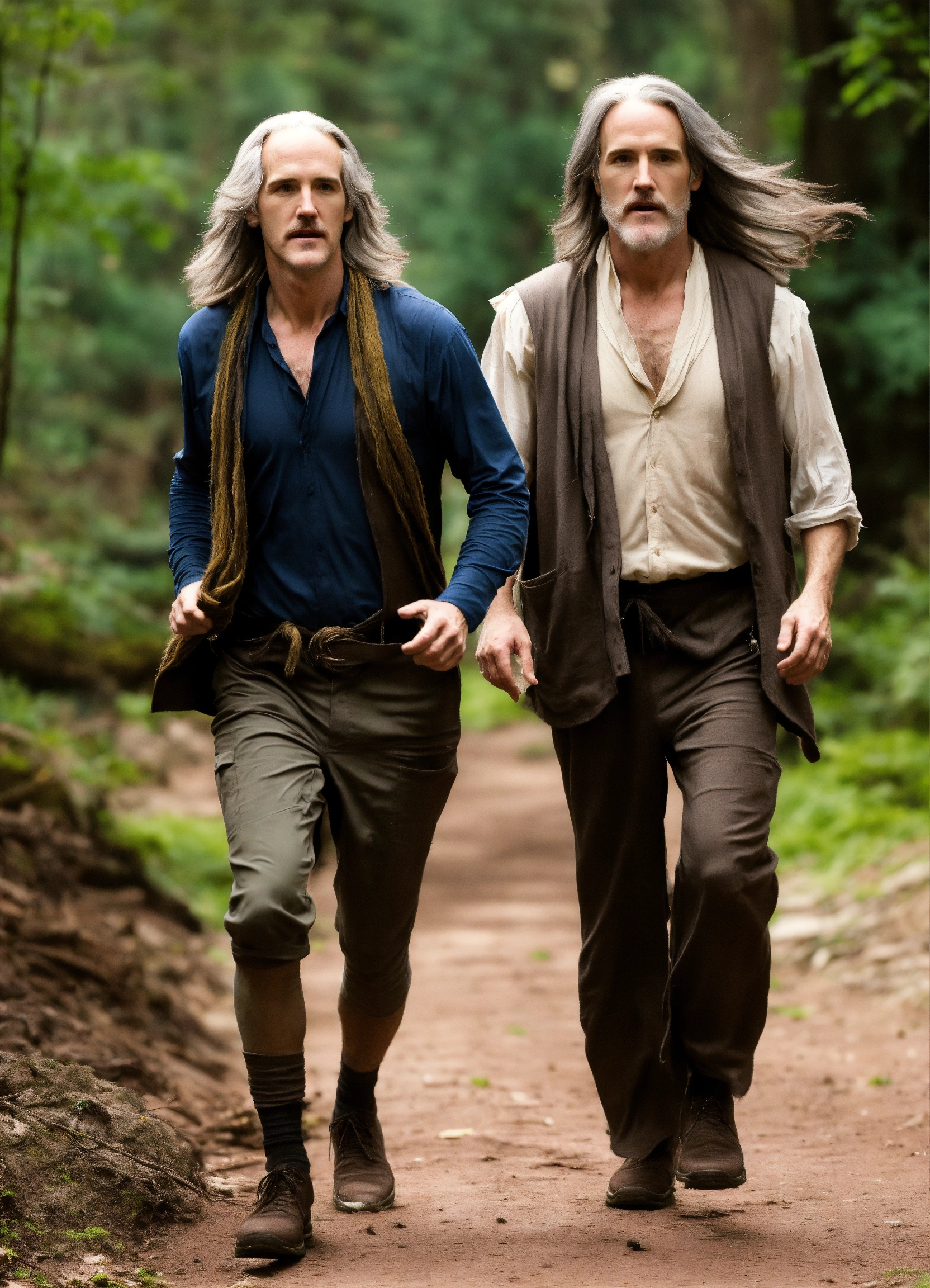 Lexica - In photographic style Matt Mercer as a tall long distance ...