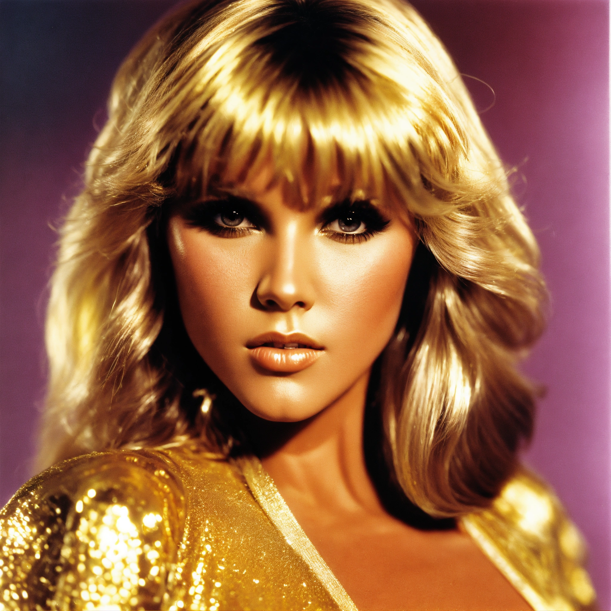 Lexica - Clear Glossy Clear Shiny Plastic Full Shiny Face Samantha Fox ...
