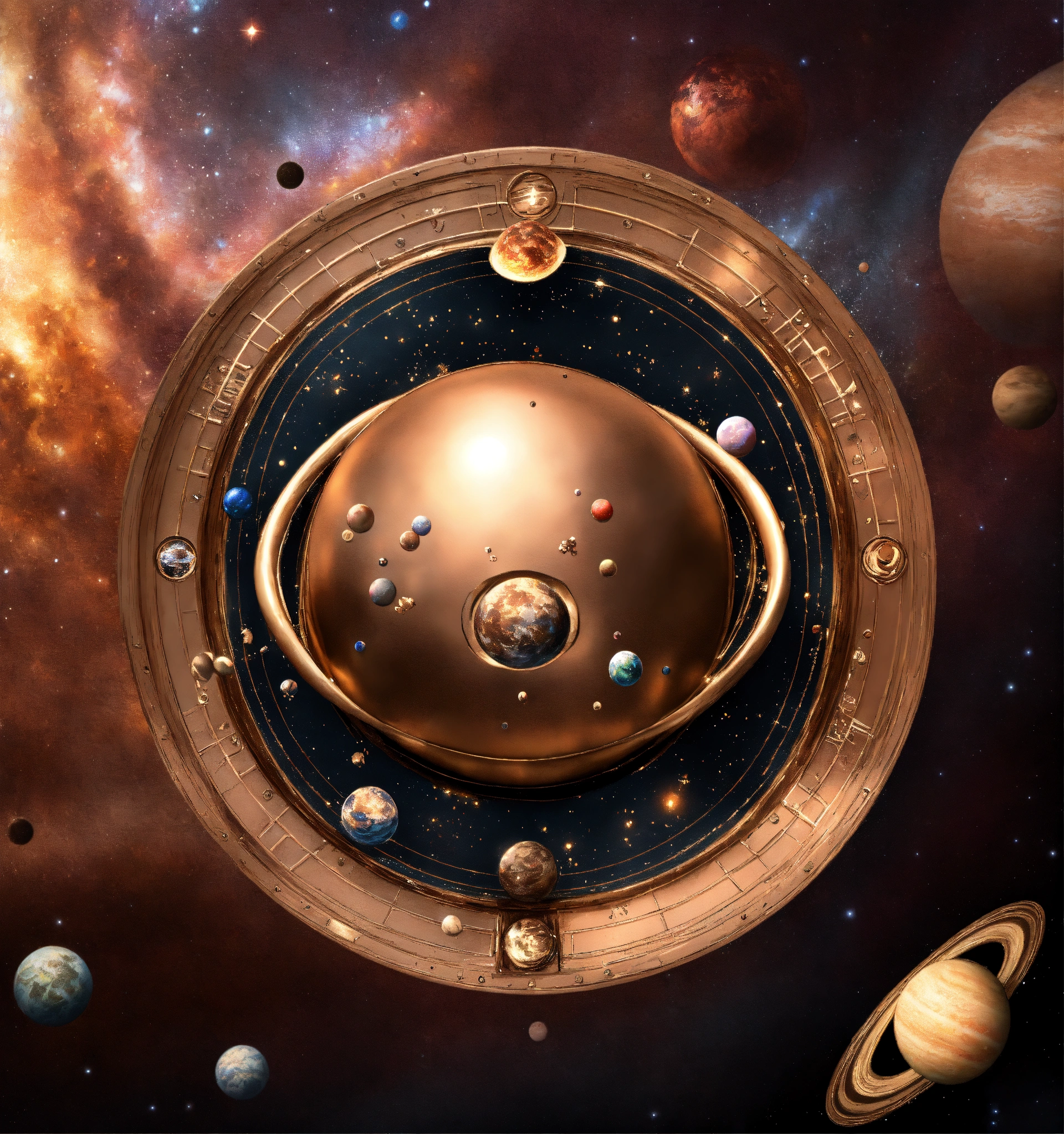 Lexica - Cancer sign in bronze color in realistic photograph ...