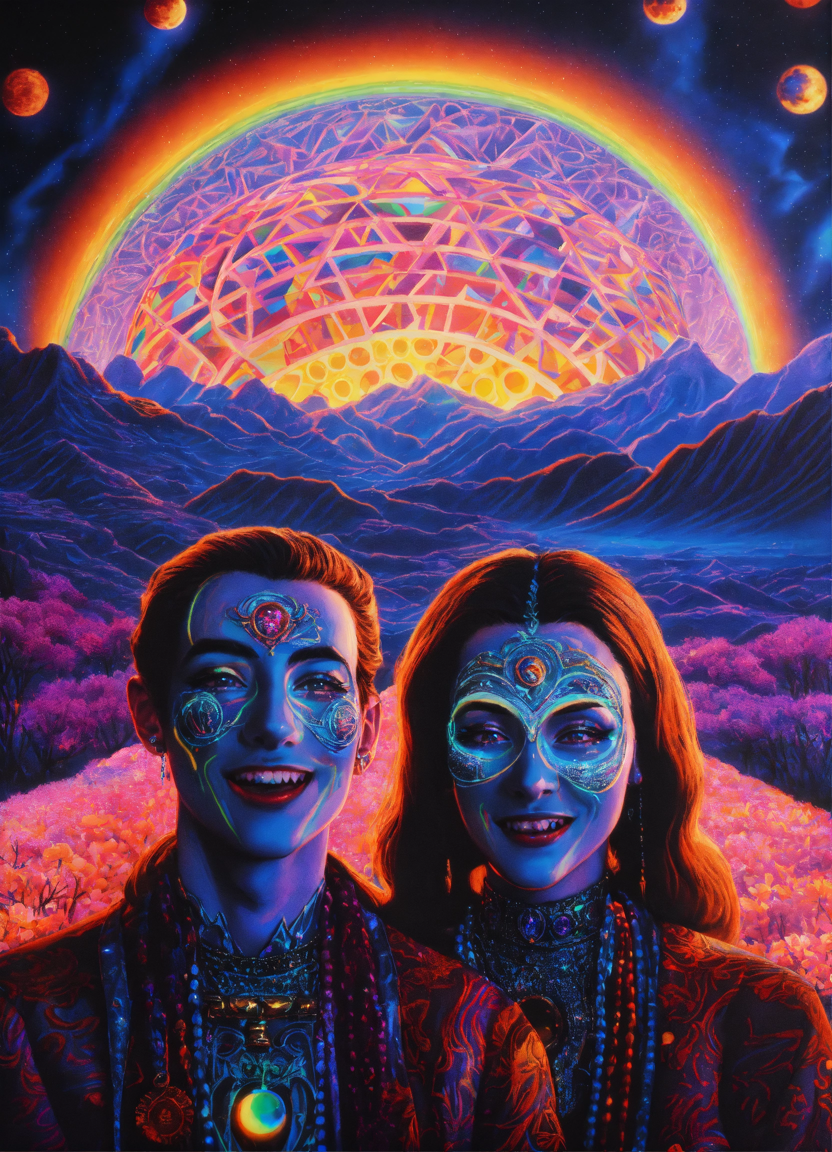 Lexica - Photorealistic 3D portrait of Gorgeous Goth emo Couple ...