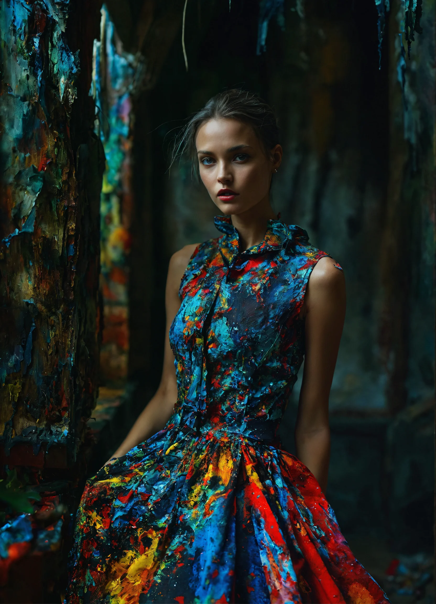 Lexica - The Hasselblad photo portrait of a beautiful and mysterious ...