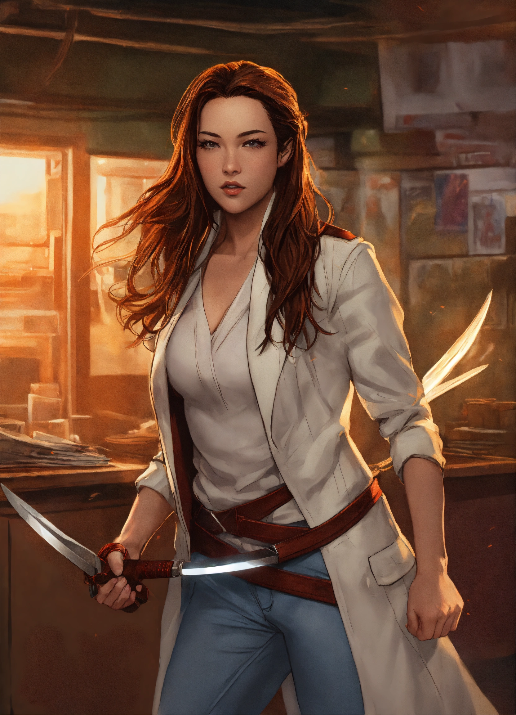 Lexica - Marvel Colleen Wing The Hand in action without words or logos