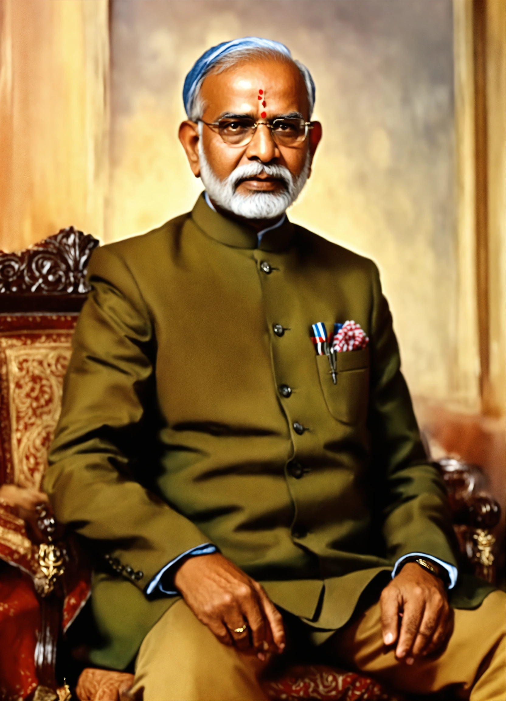 Lexica - Indian political man man with moment with full strait looks