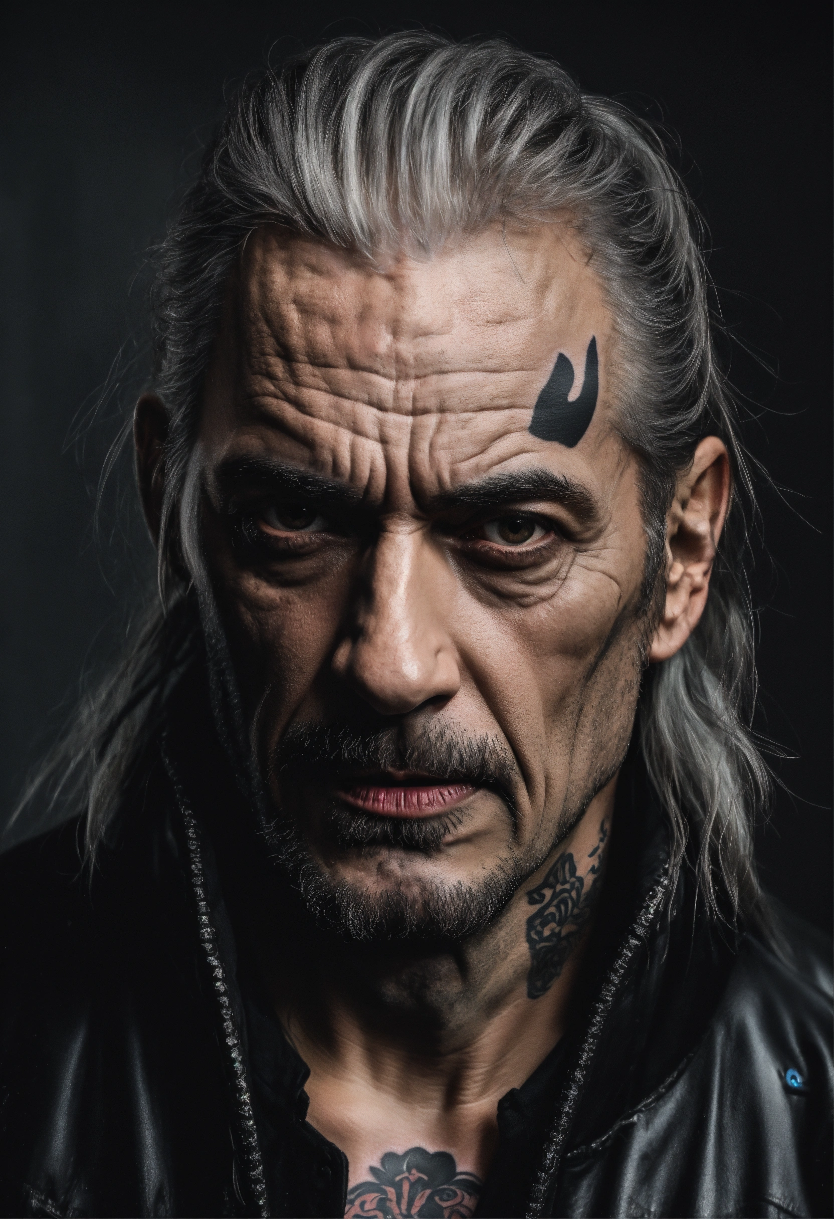 Lexica - A realistic photo of a scary 50-year-old Romanian man, with ...