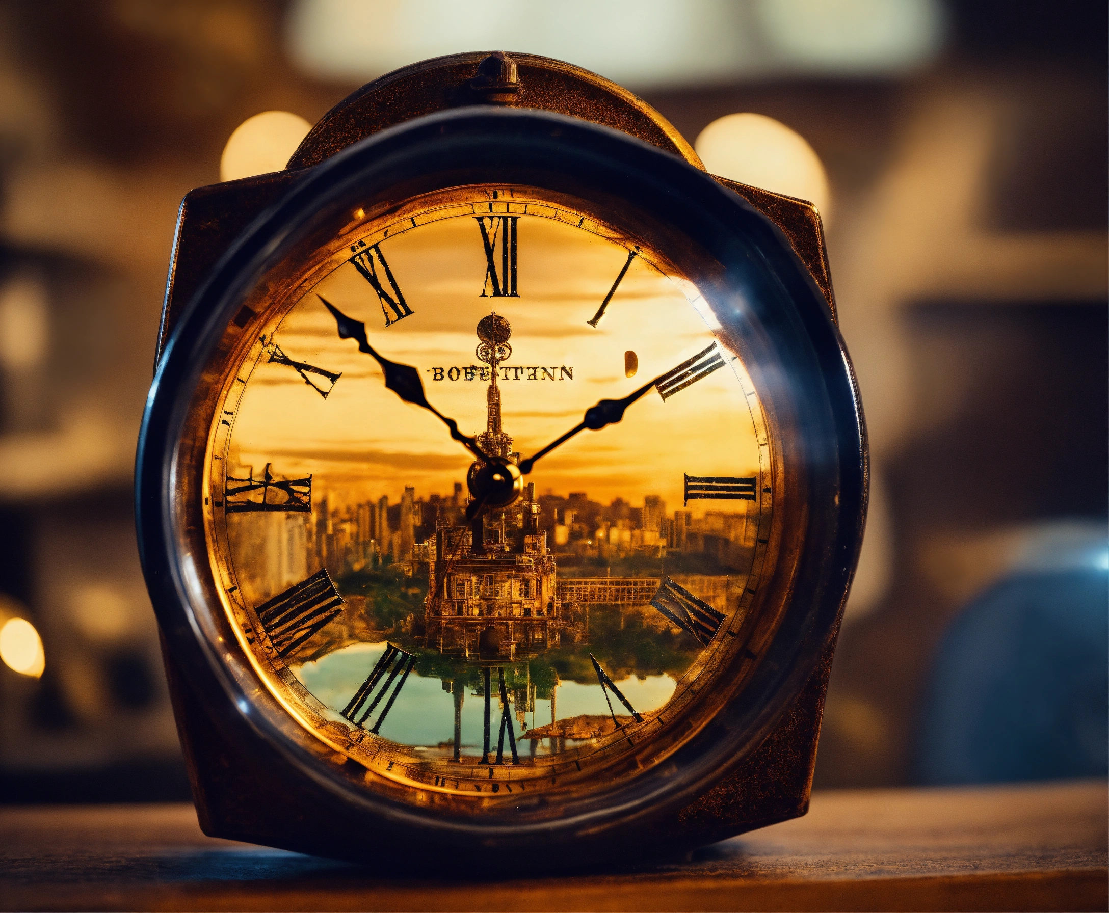 Lexica - An awe-inspiring photograph of a inspired eye reflecting time ...