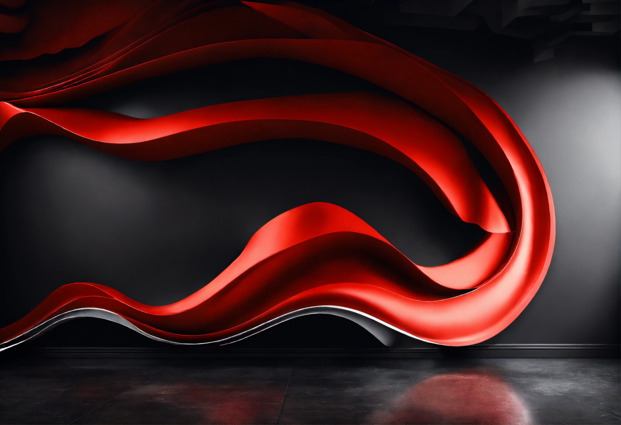 Lexica - Lava black red white minimalist attractive abstract backdrop ...