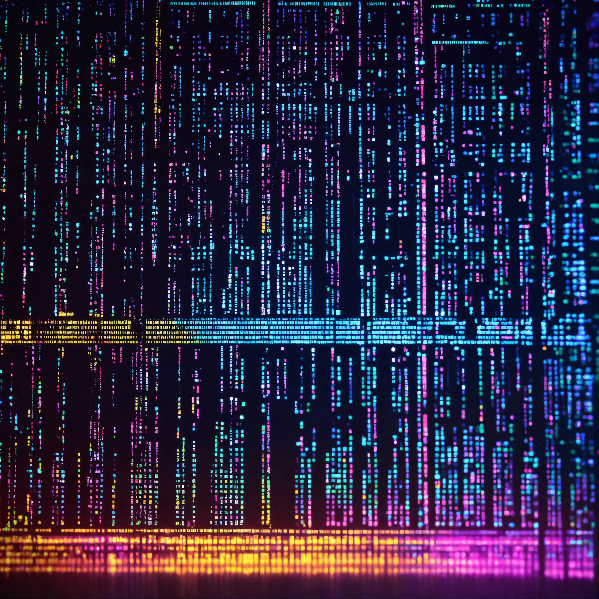 Lexica - Ultra realistic photo of a very high tech 3d software code lit ...