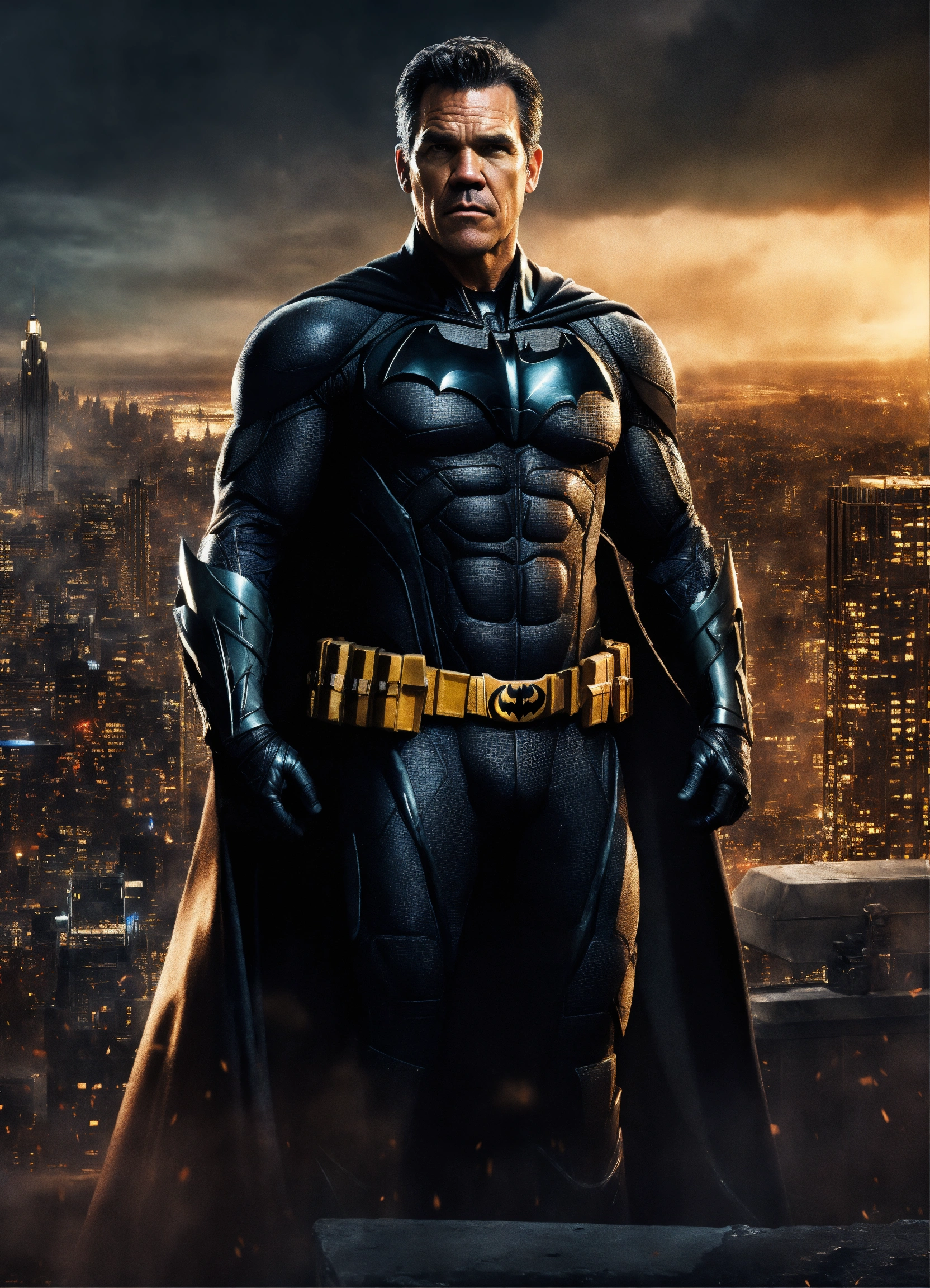 Lexica - Josh Brolin as Bruce Wayne with batsuit in batman movie ...