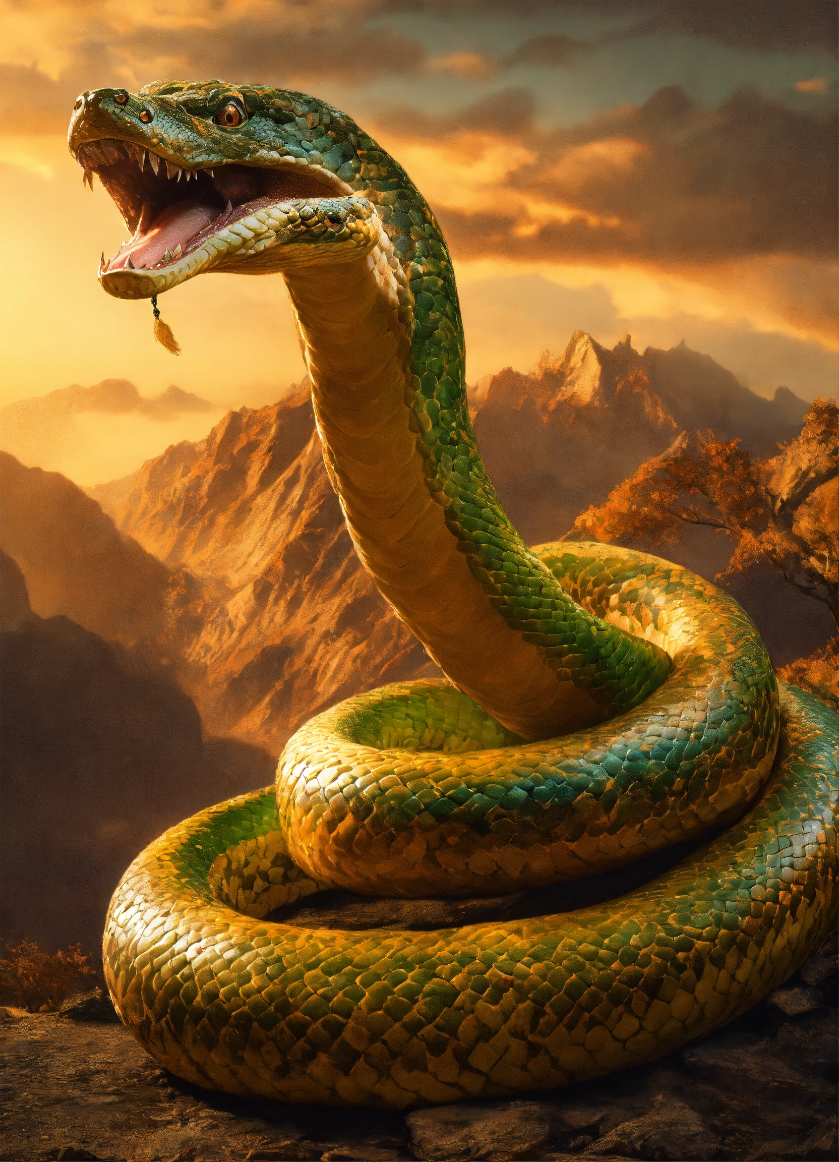 Lexica - Detailed 4k photo of a fantastical creature the shamaran a ...