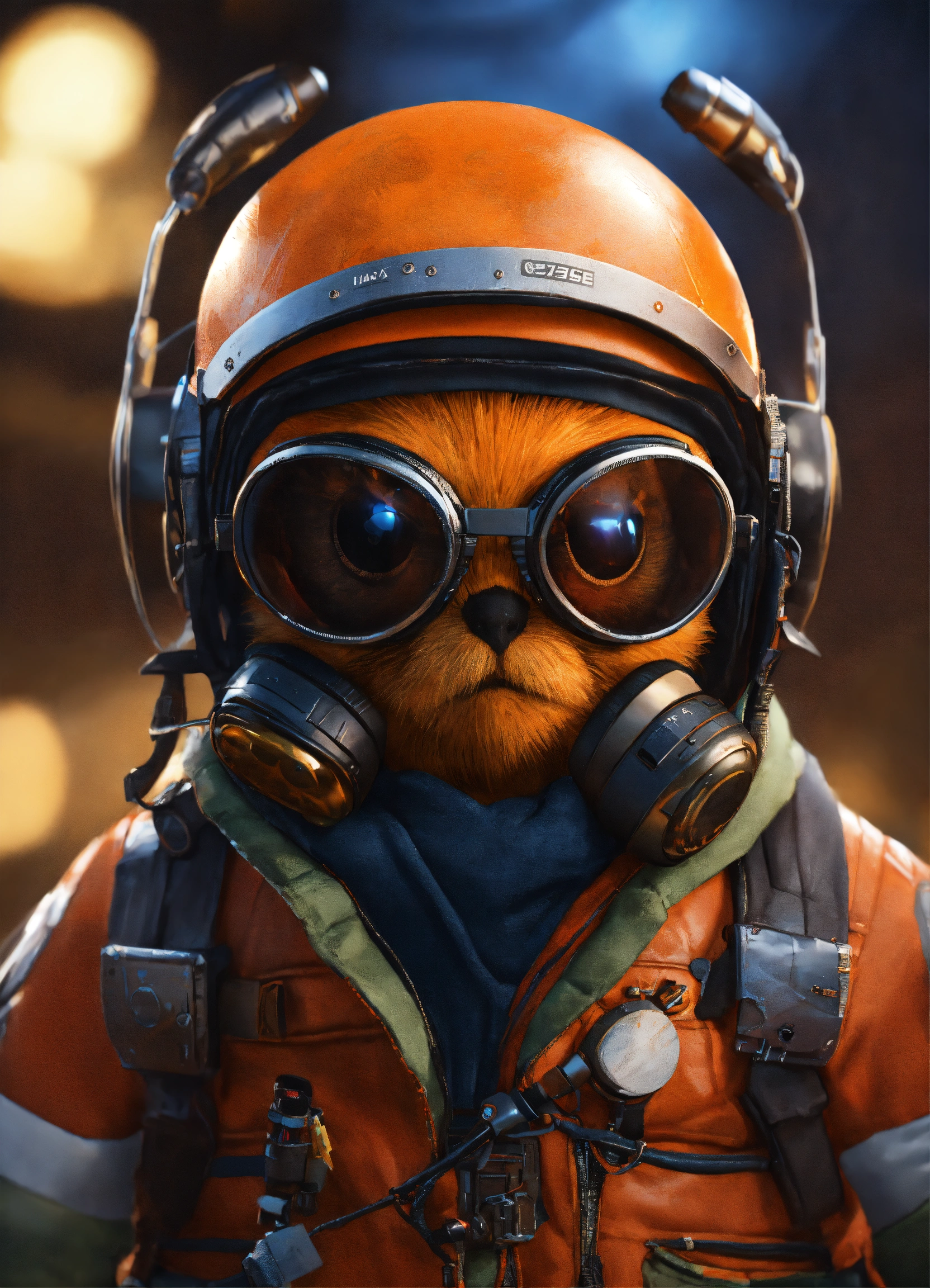 Lexica - A cute spider pilot, wearing aviation googles, unreal engine ...