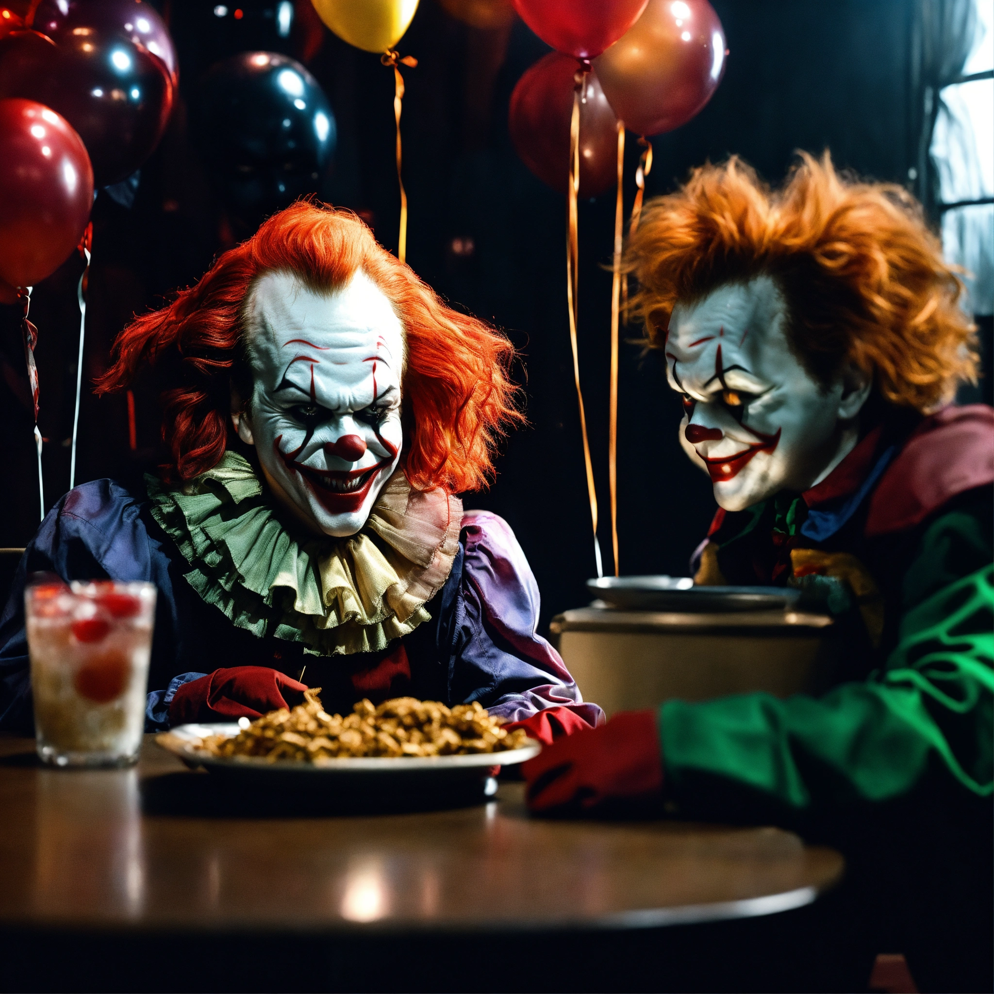 Lexica - Realistic picture with Joaquin Phoenix's Joker and Bill ...