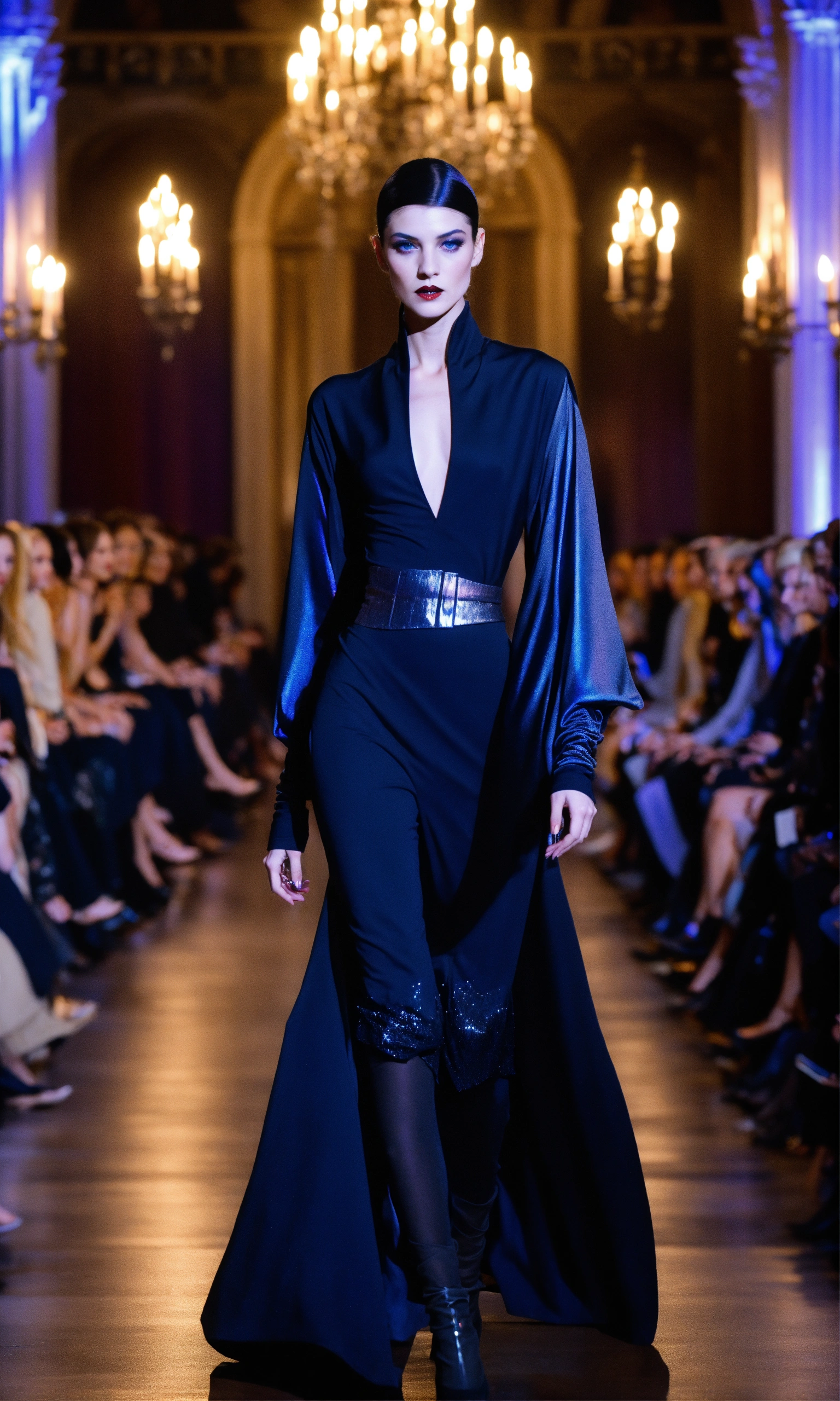 Lexica - Lothlorien androgynous royal vampire walking runway during ...