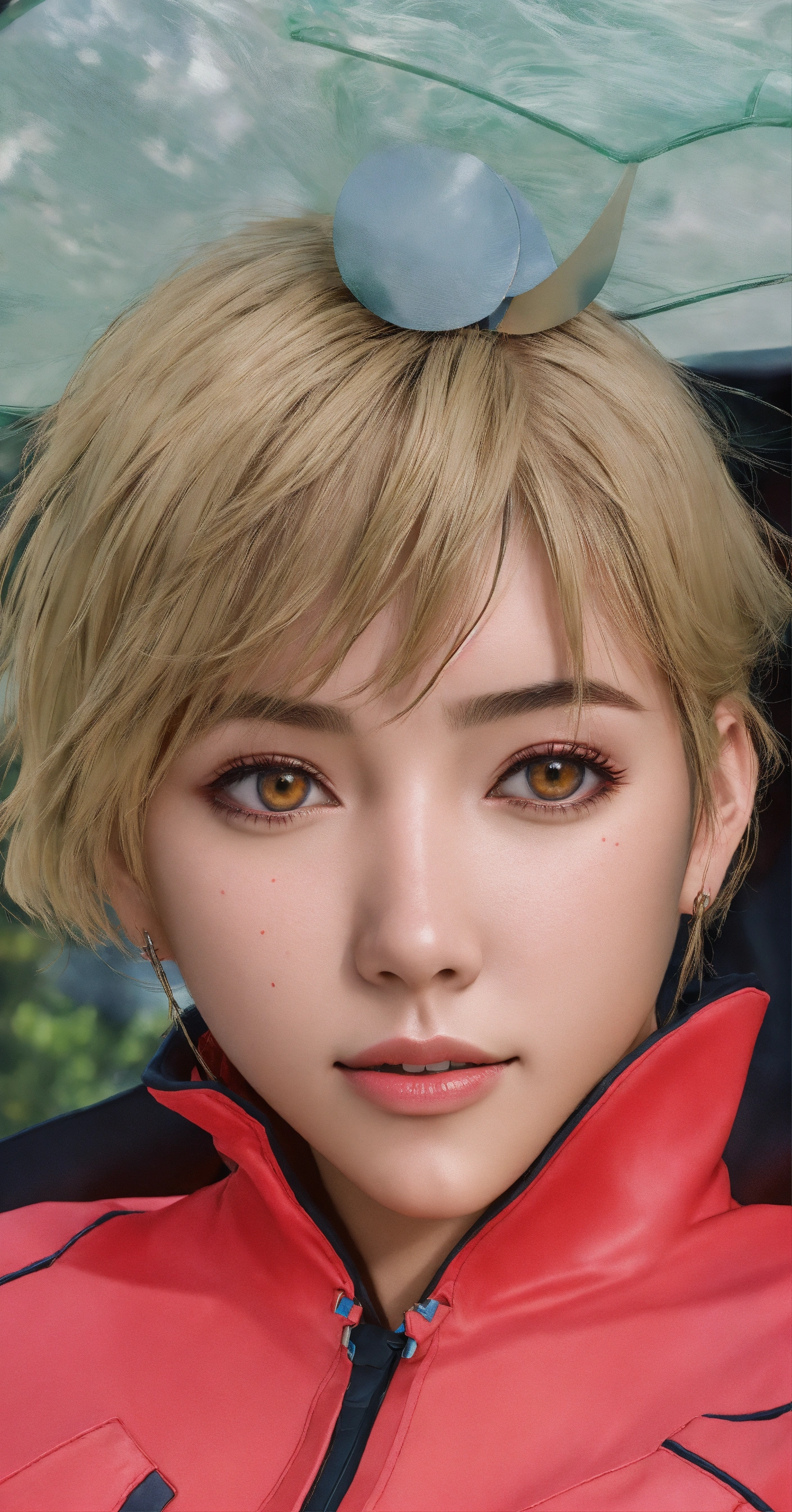 Lexica - Portrait of Rei Ayanami from Neon Genesis Evangelion, detailed ...