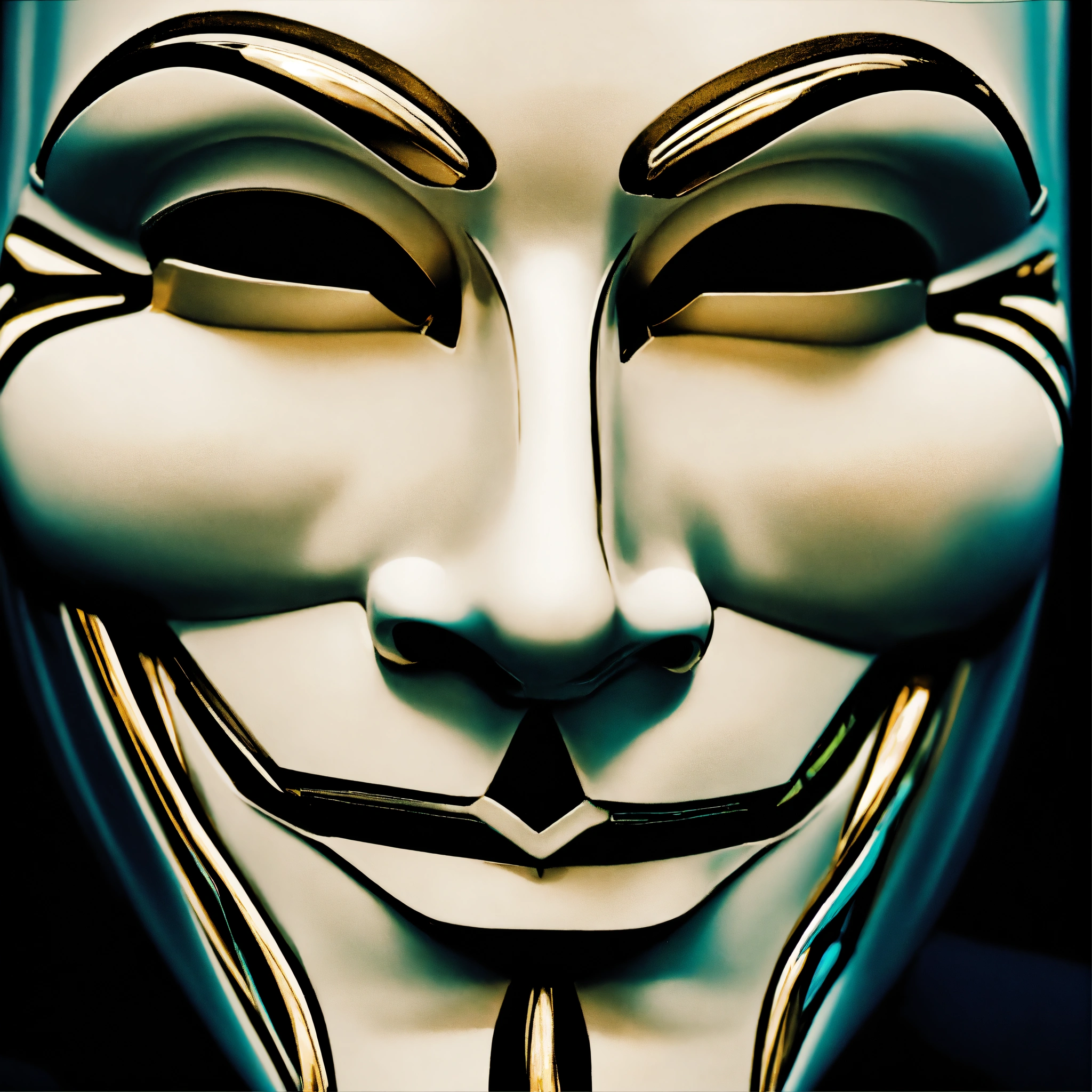 Lexica - Anonymous face closeup