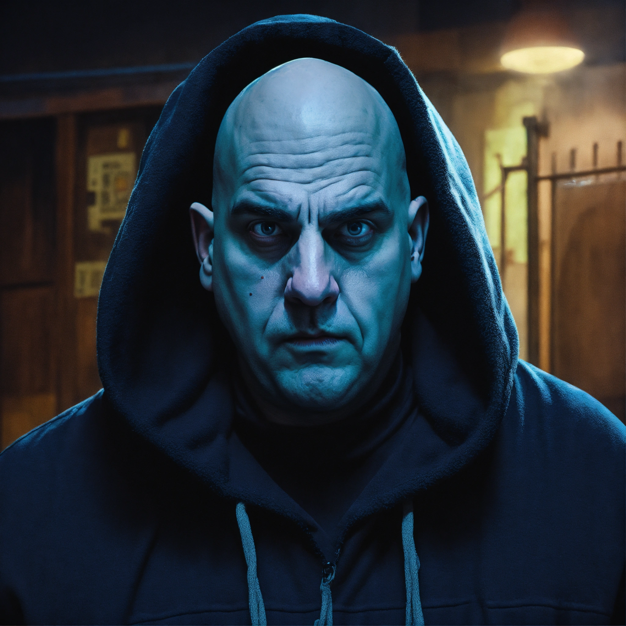 Lexica - UNCLE FESTER JOHN FETTERMAN WEARING A HOODIE OVER HIS HEAD ...