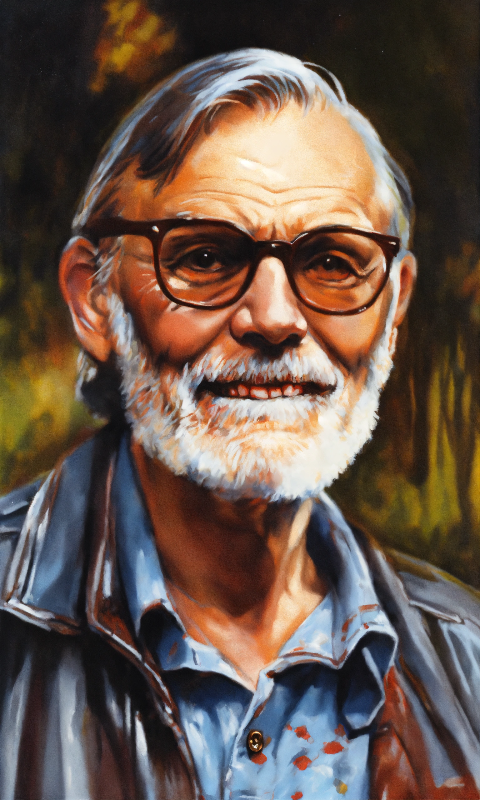 Lexica - Le portrait de George A. Romero