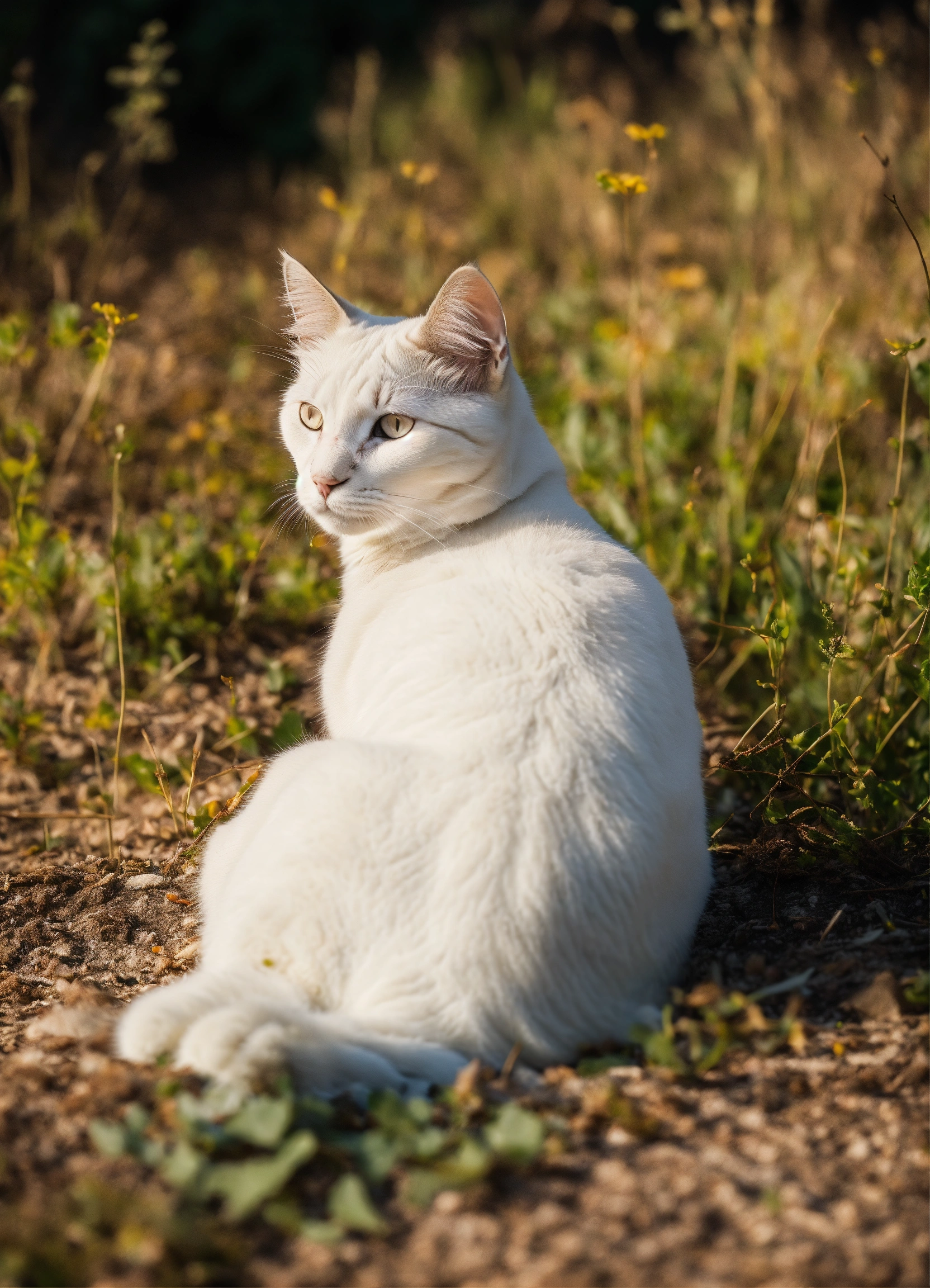 Lexica - Dead white cat