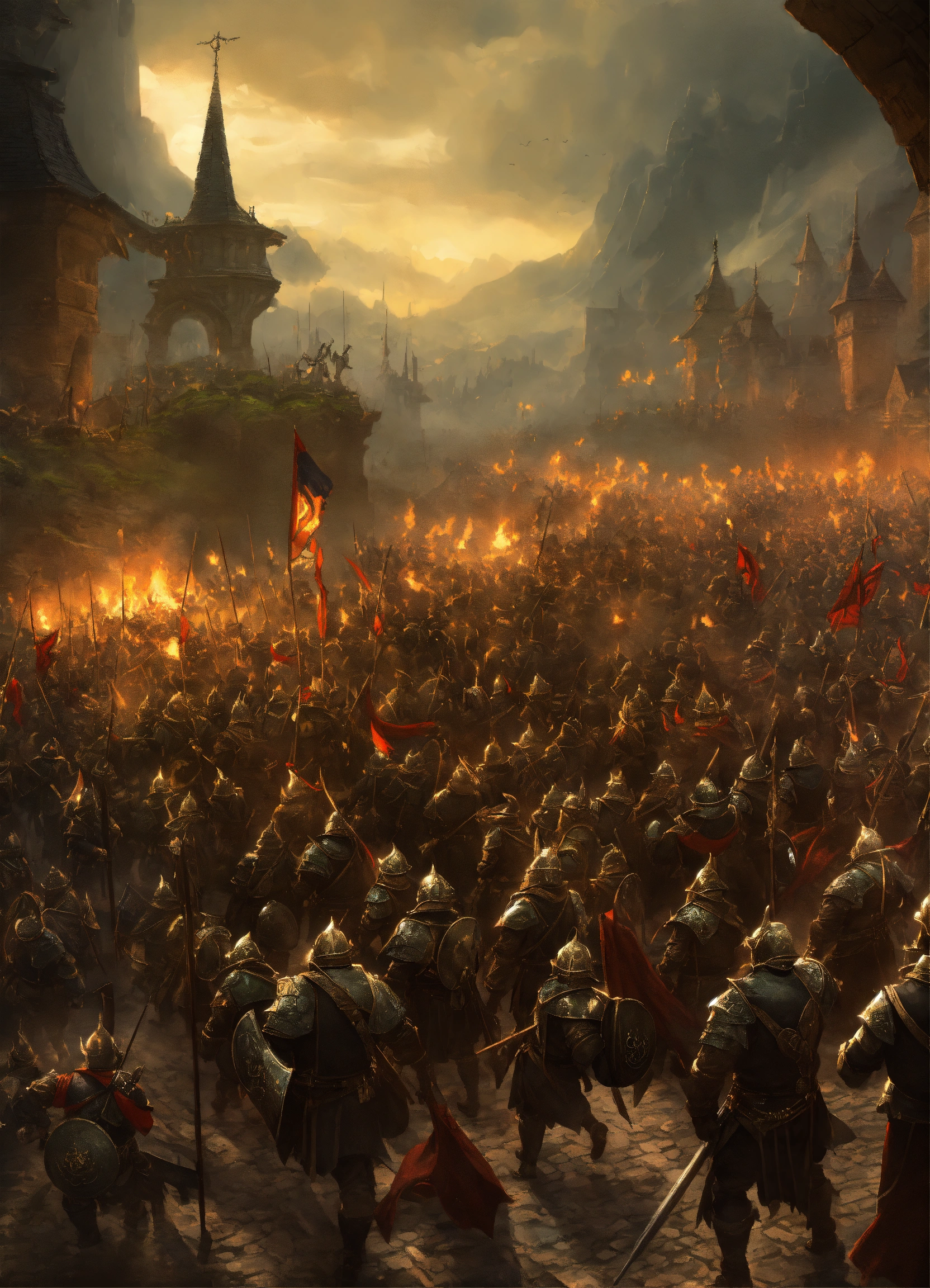Lexica - Is a fantasy setting of a massive army of goblins marching ...