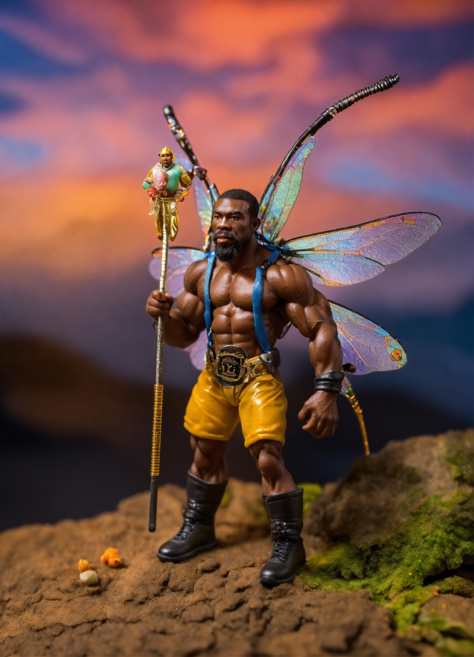 Lexica - 1 inch Bug size Shrunk tiny shrinking micro Rapper fairy toy ...