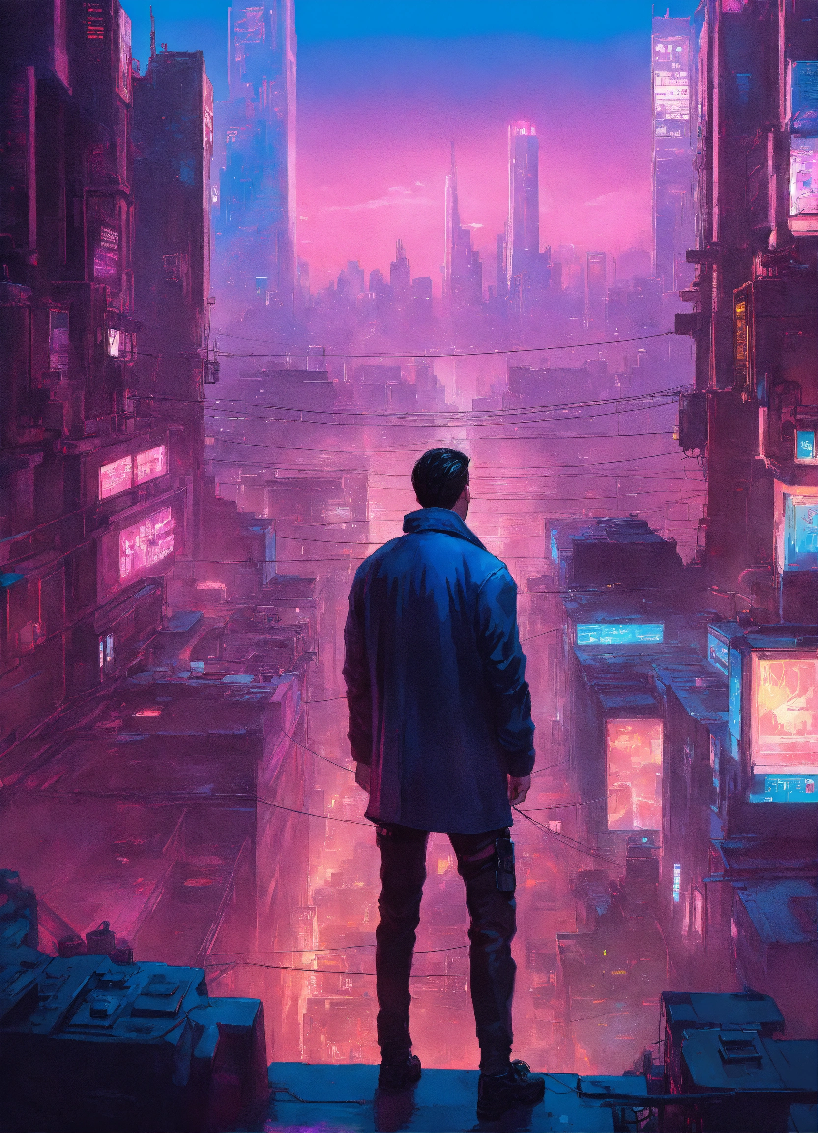 Lexica - A realistic and detailed picture of a dystopian cyberpunk ...