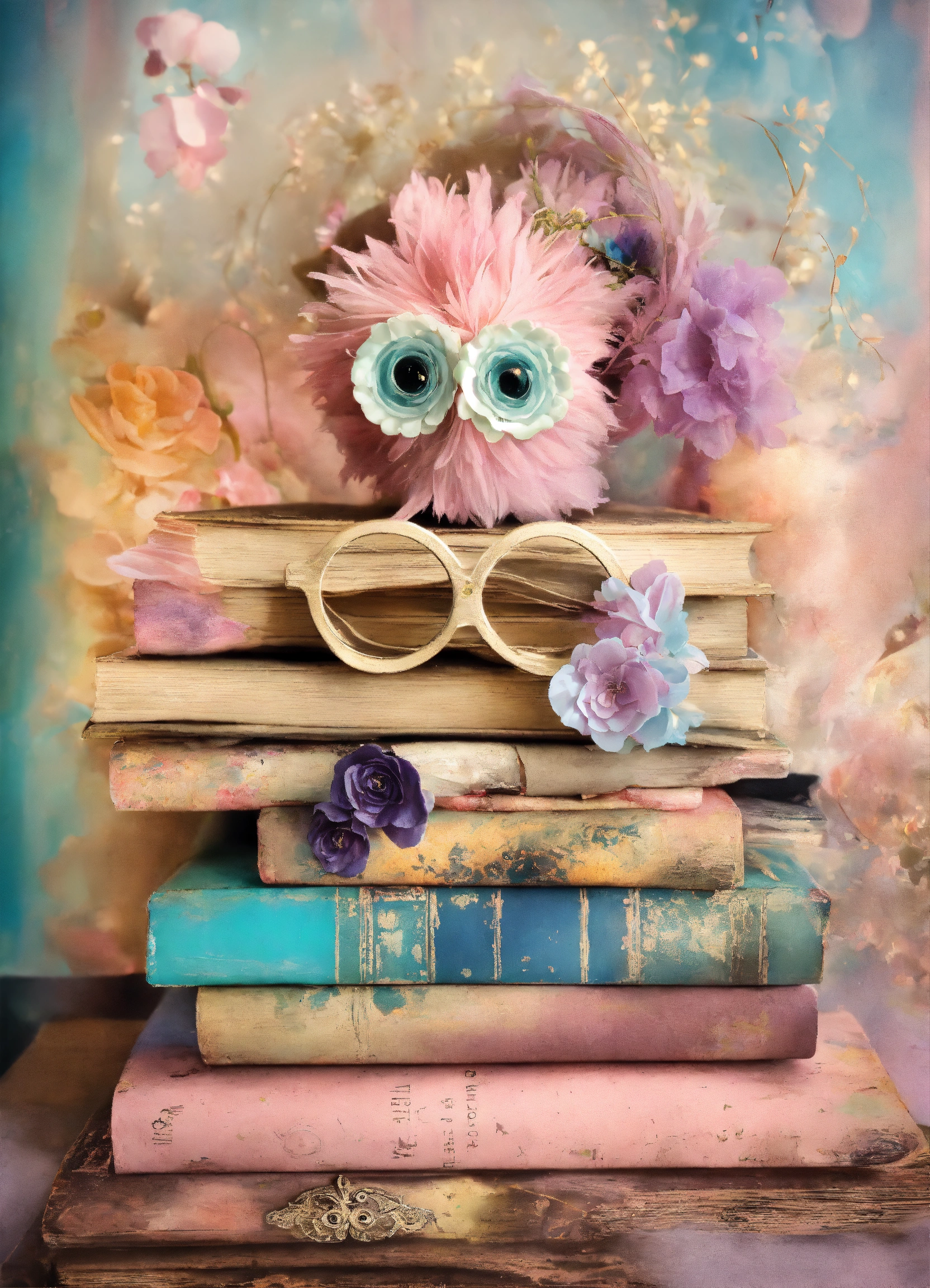 Lexica - Shabby chic dreamy mist pastel junk journals whimsical cute ...