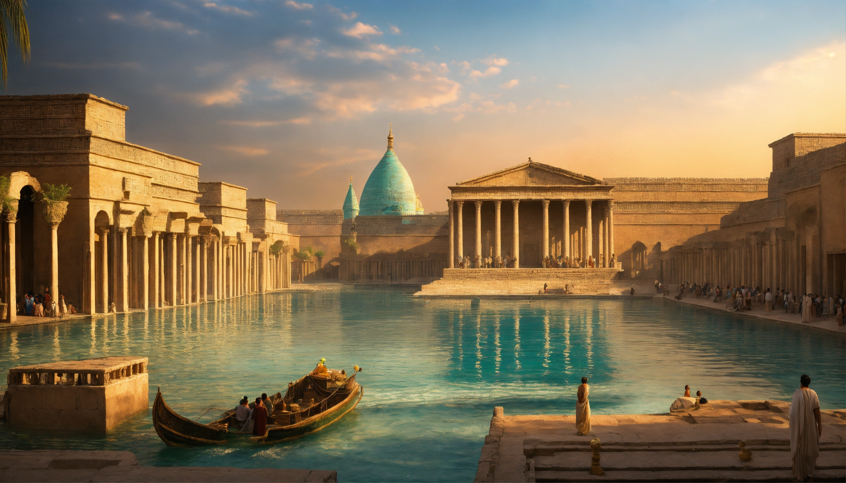 Lexica - The beautiful waters of Babylon in 587 BC