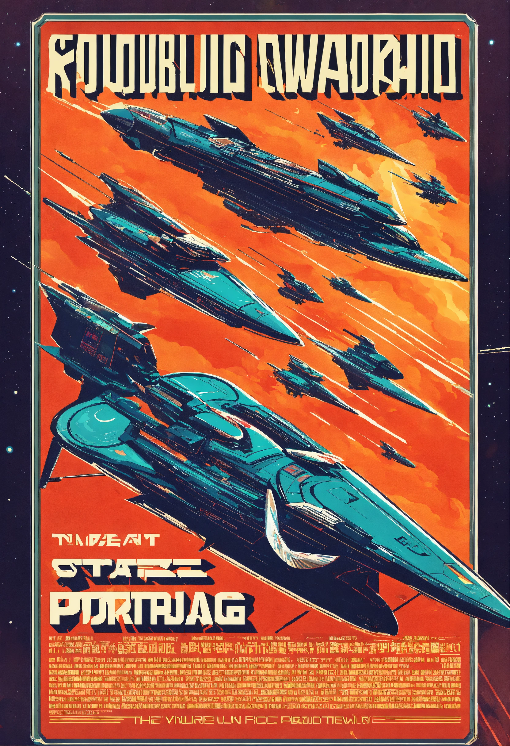 Lexica - Futuristic military propaganda poster of futuristic ...