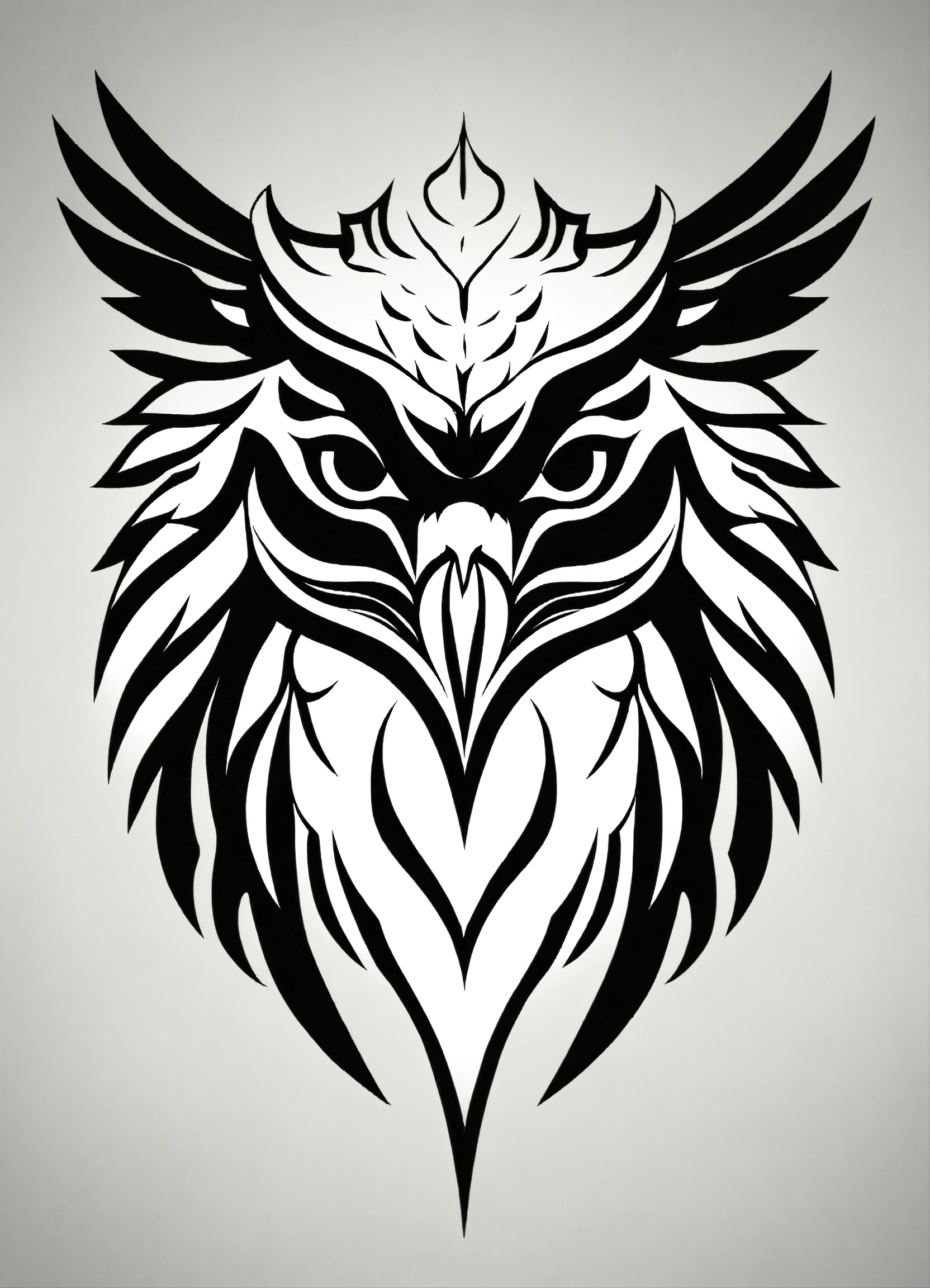Lexica - Gryphon griffon head silhouette,stencil logo, icon, simple ...