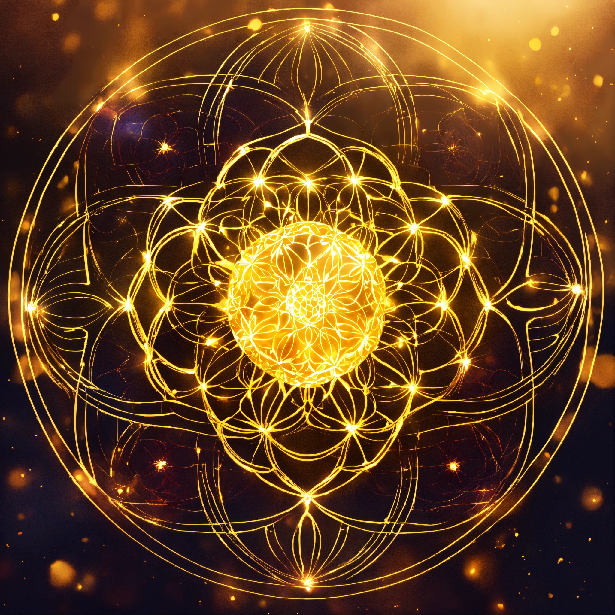 Lexica - Meditation. I am presence. flower of life. light. illumination ...