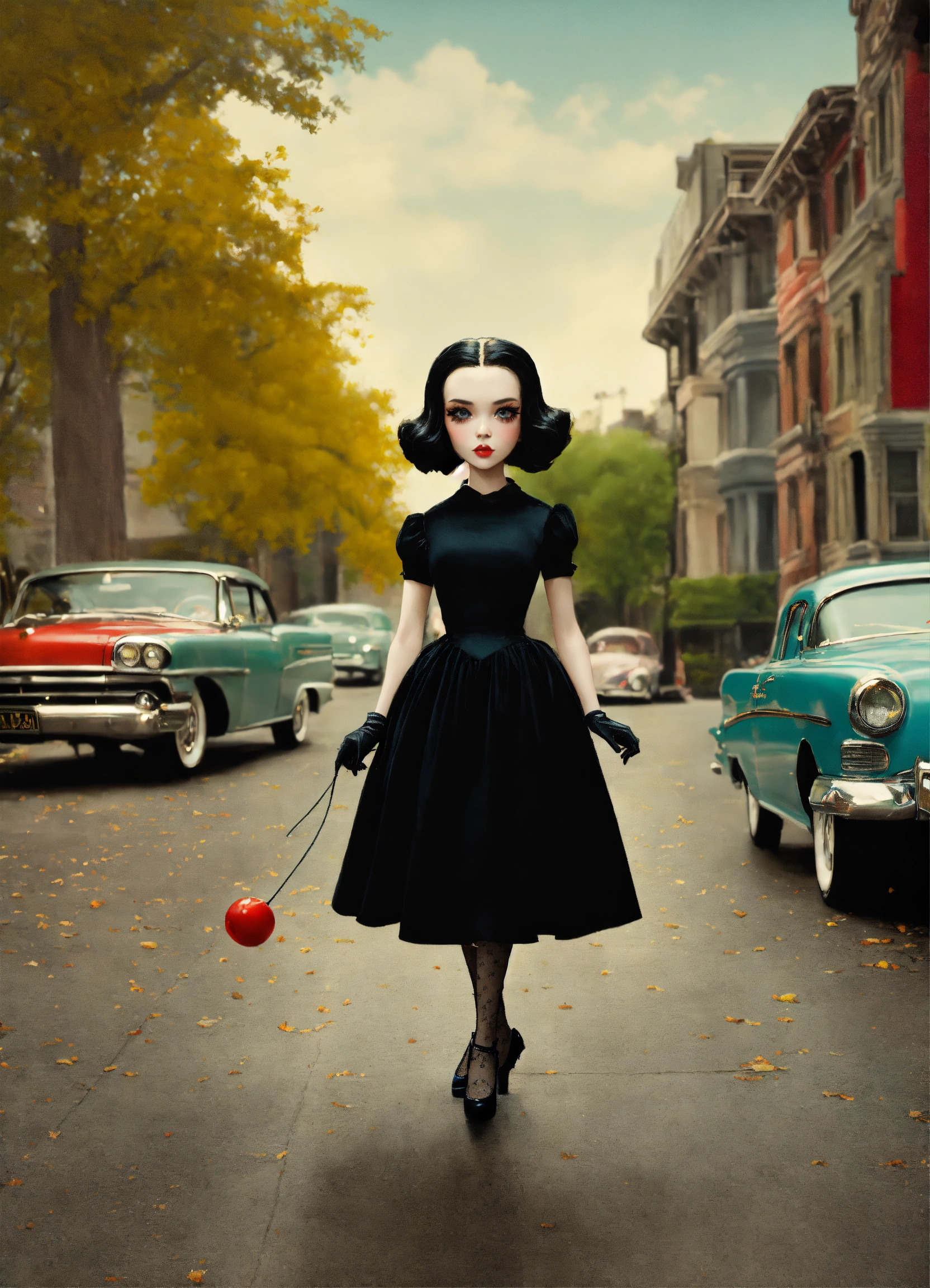 Lexica - Cinematic, classic movie monsters , with vibrant colours that ...