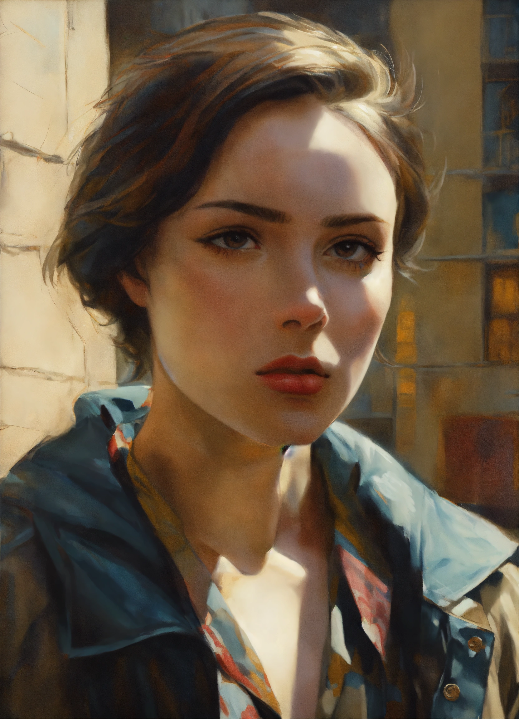 Lexica - Superrealist style, urban style, A person with a dishonest ...