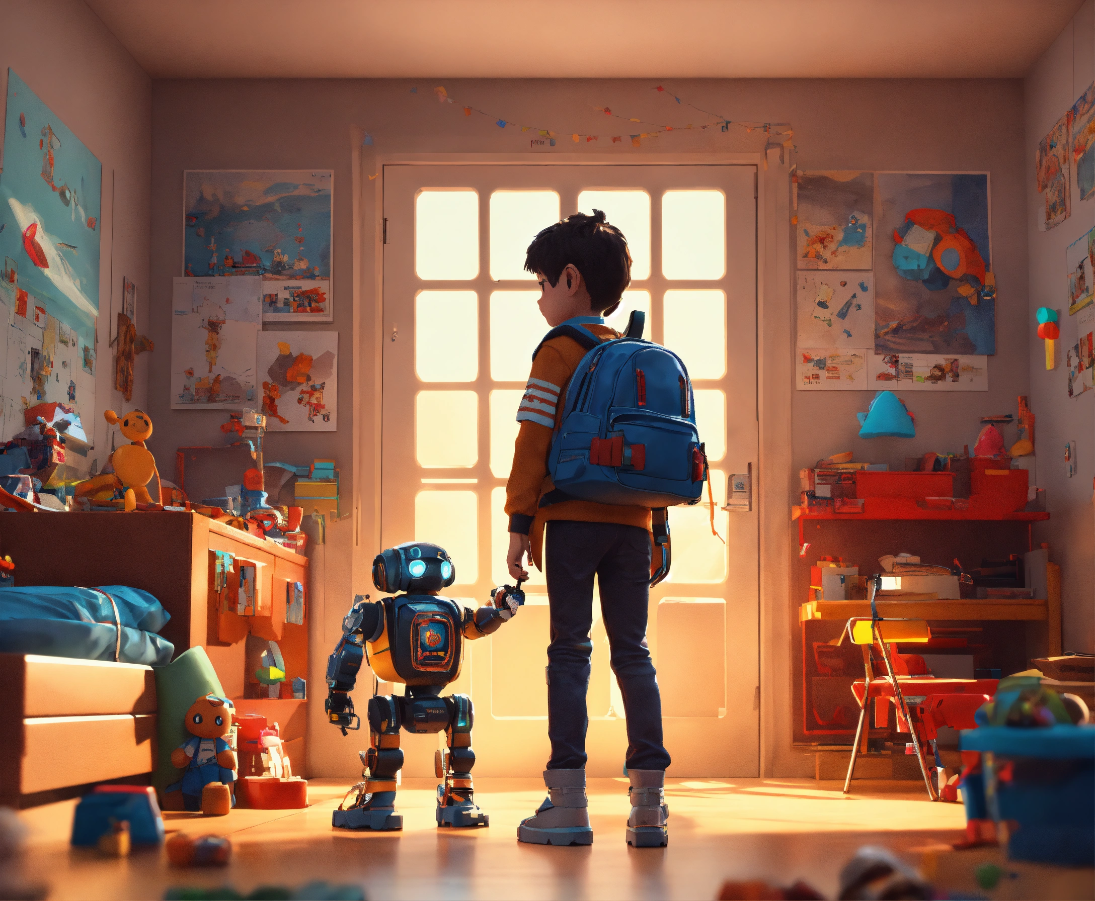 Lexica - Create a 4k concept art for a 3D animatic movie poster ...