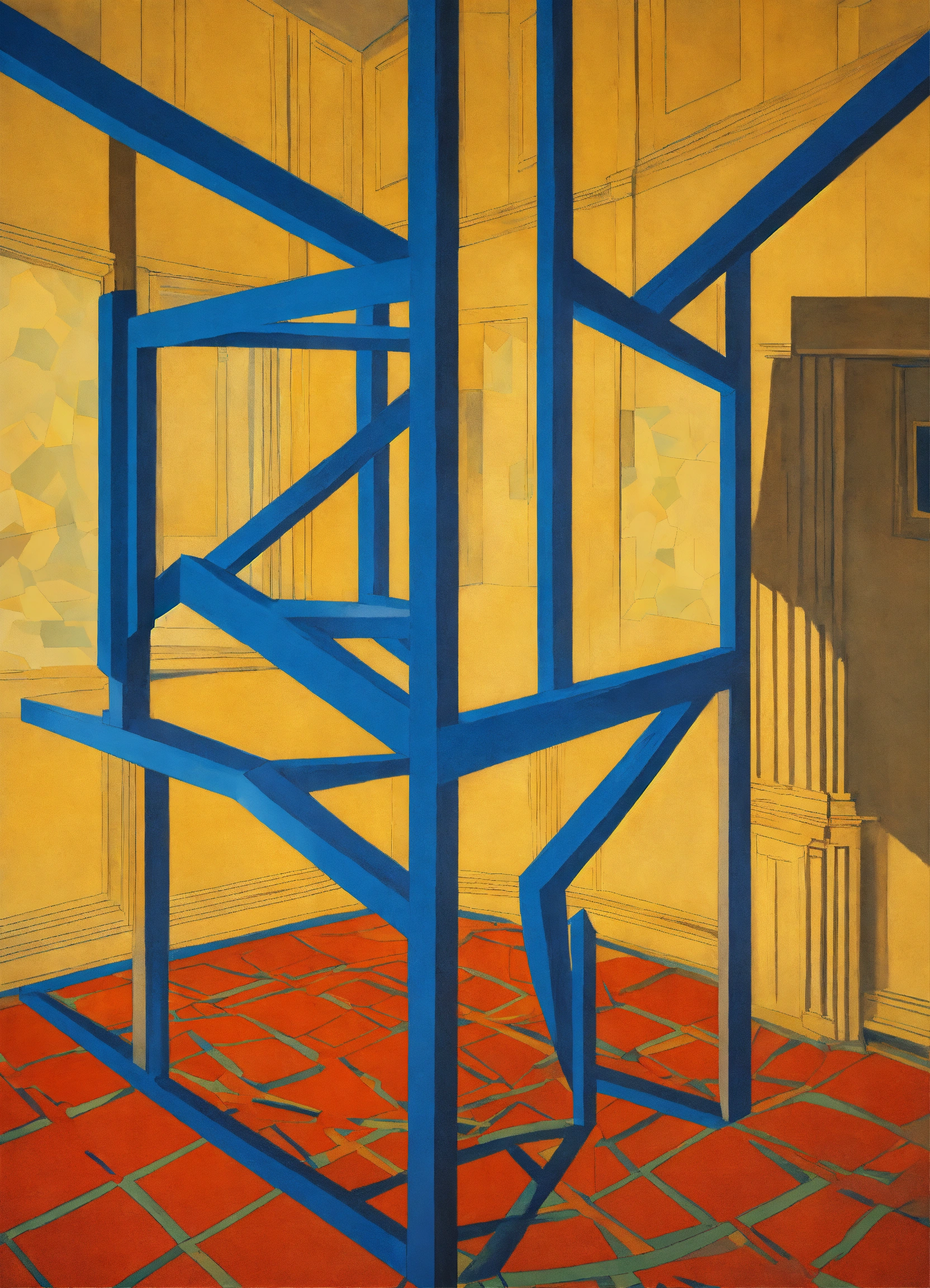 Lexica - Outline of small human body gazing into the 4 corners of the ...