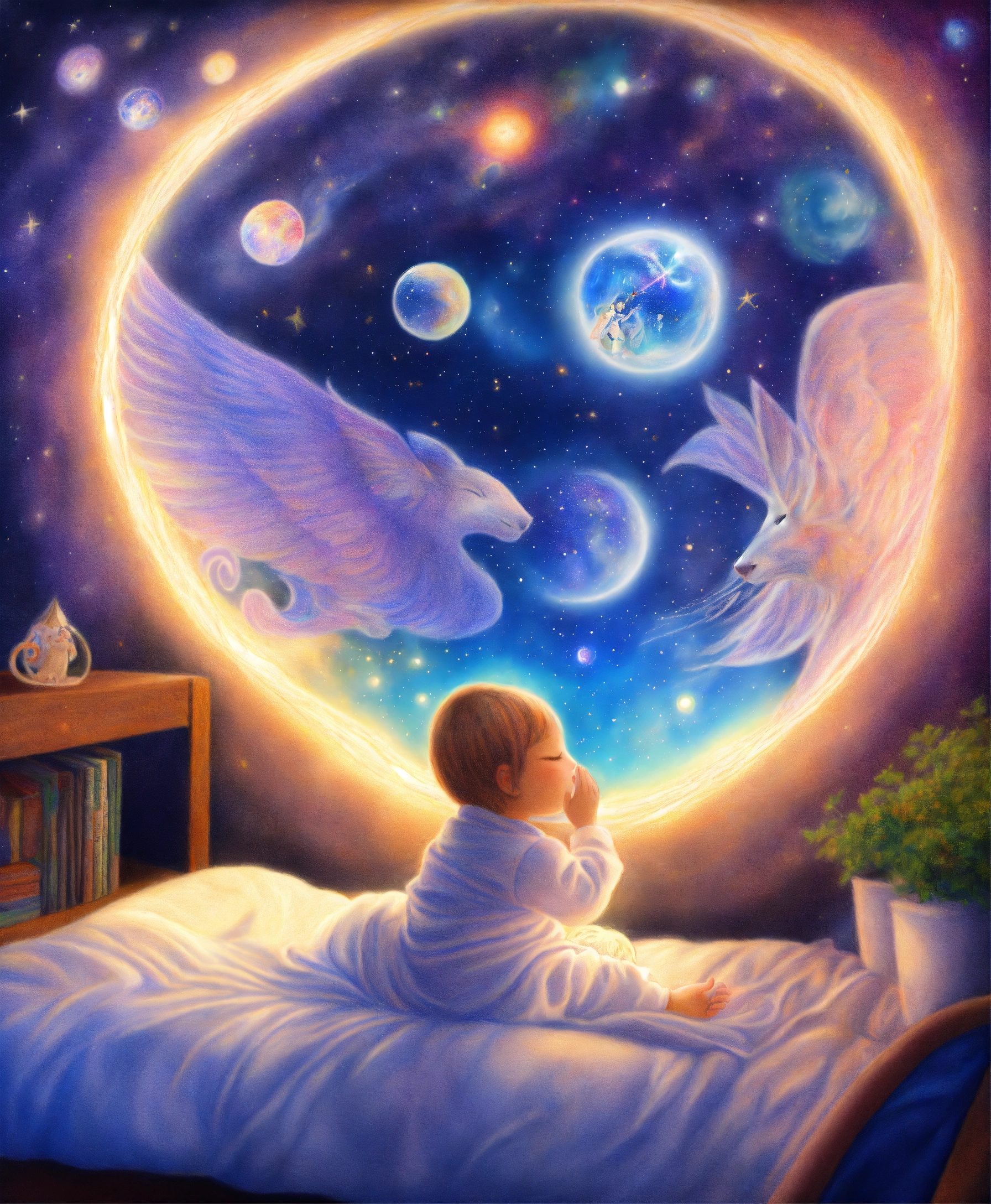 Lexica - Beautifull colored pencil drawing of many ascended masters and ...