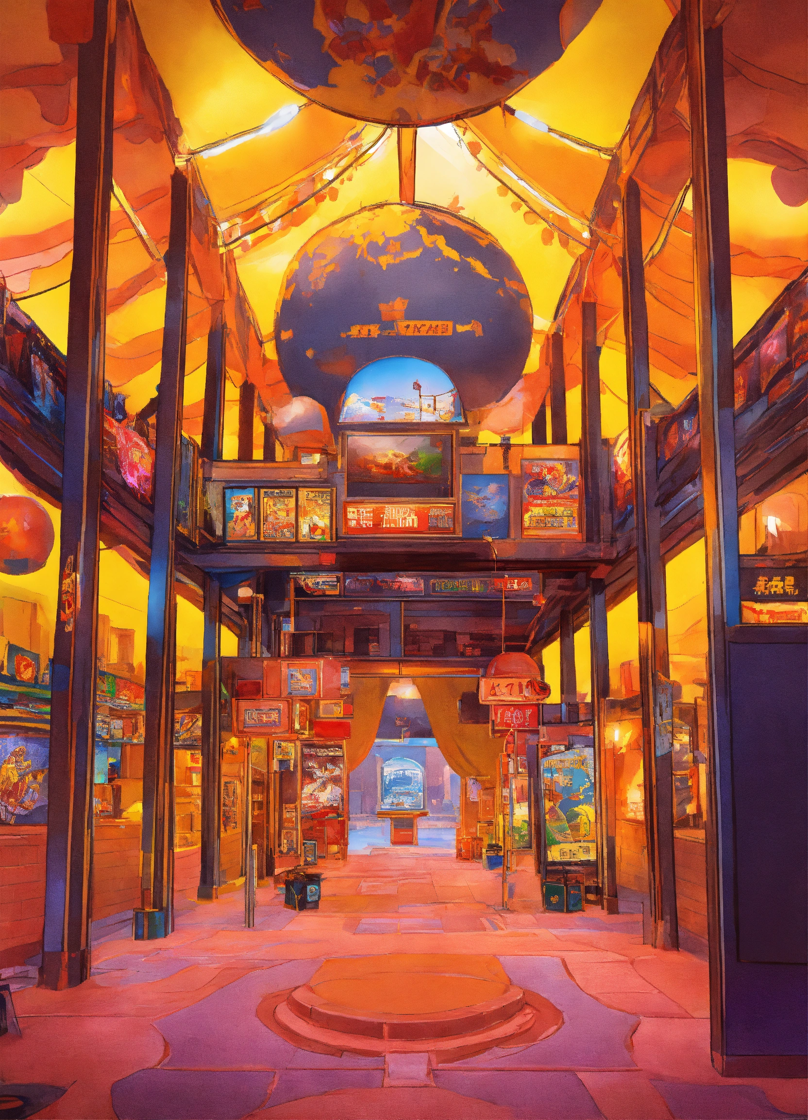 Lexica - Game world area