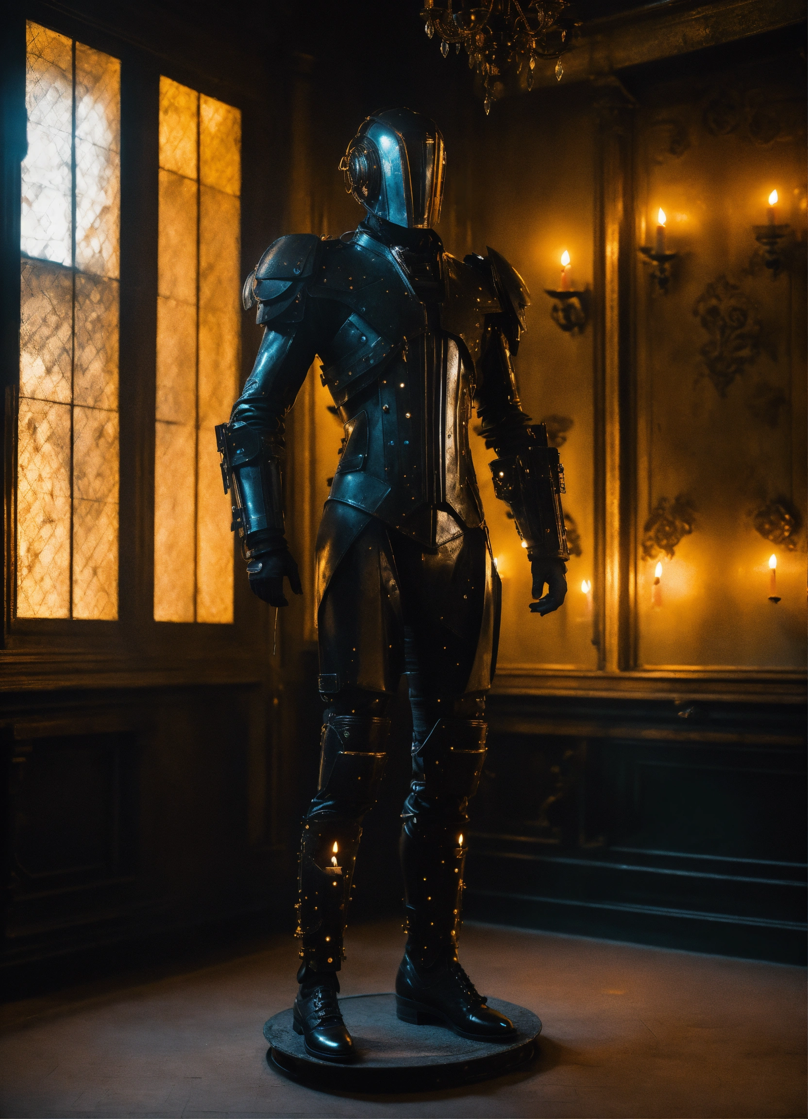 Lexica - An ultrarrealistic photograph of a futuristic full body ...