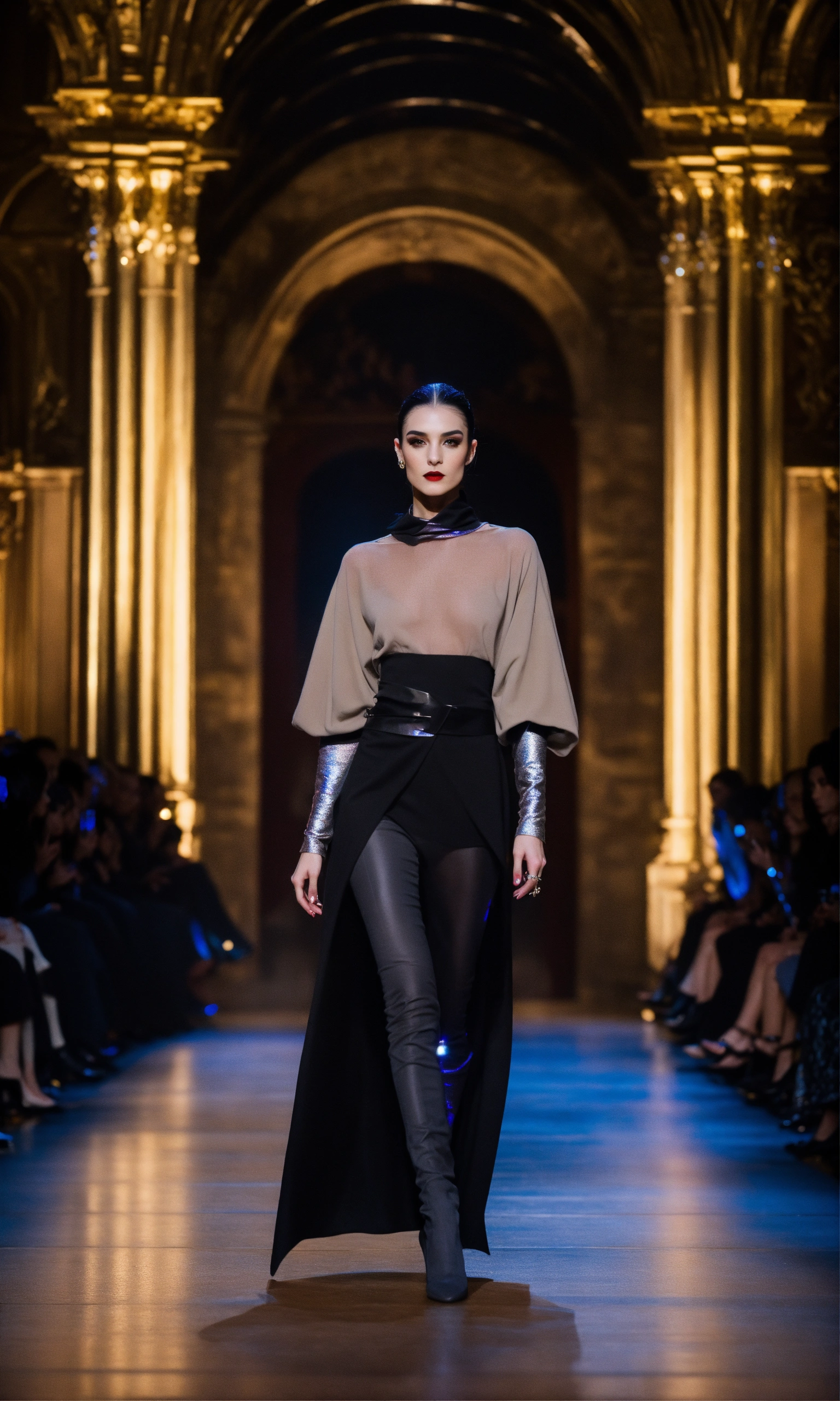 Lexica - Lothlorien androgynous royal vampire walking runway during ...