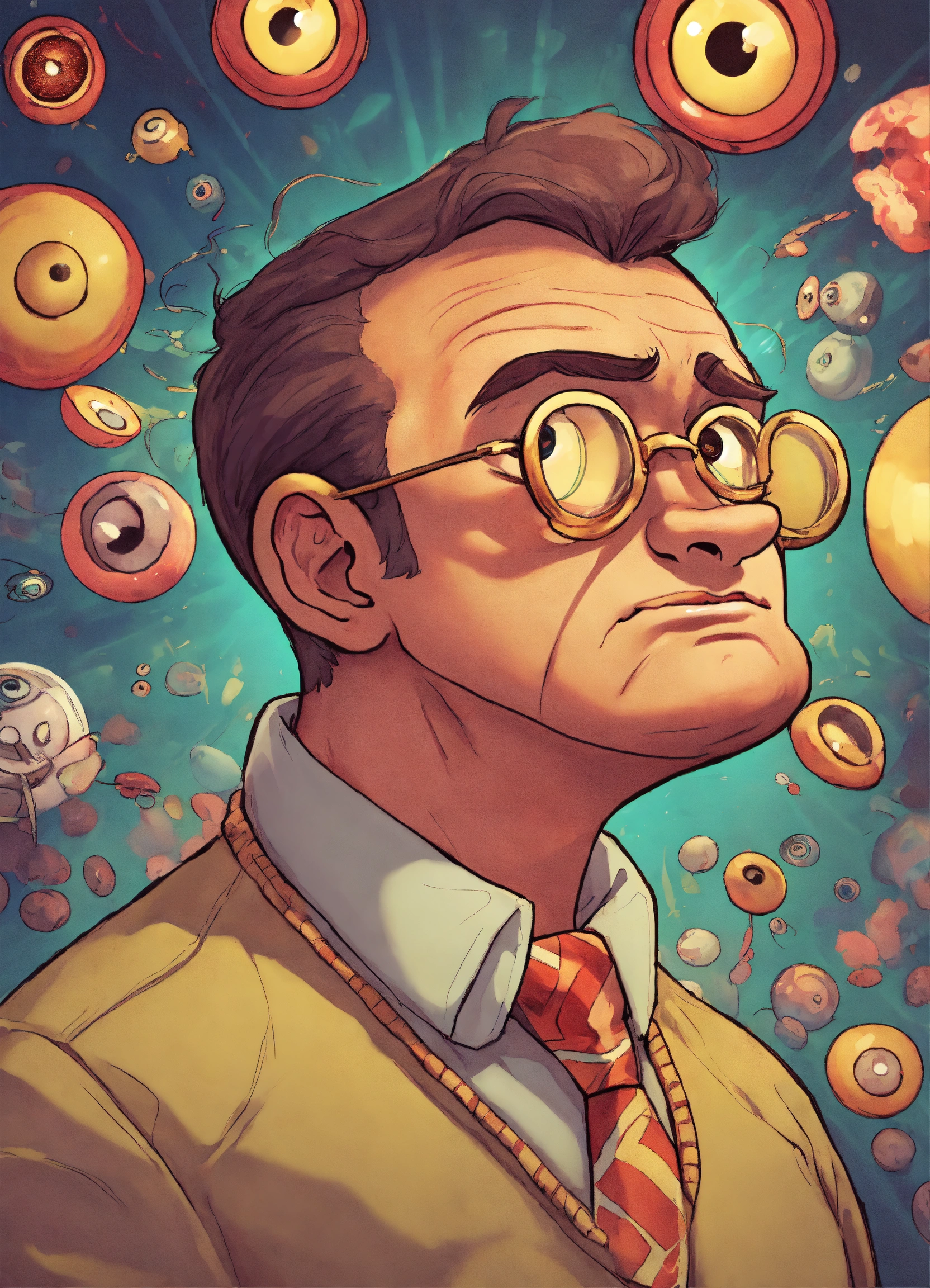 Lexica - Hypnotized man starring, brainwashed, mind controlled, with ...