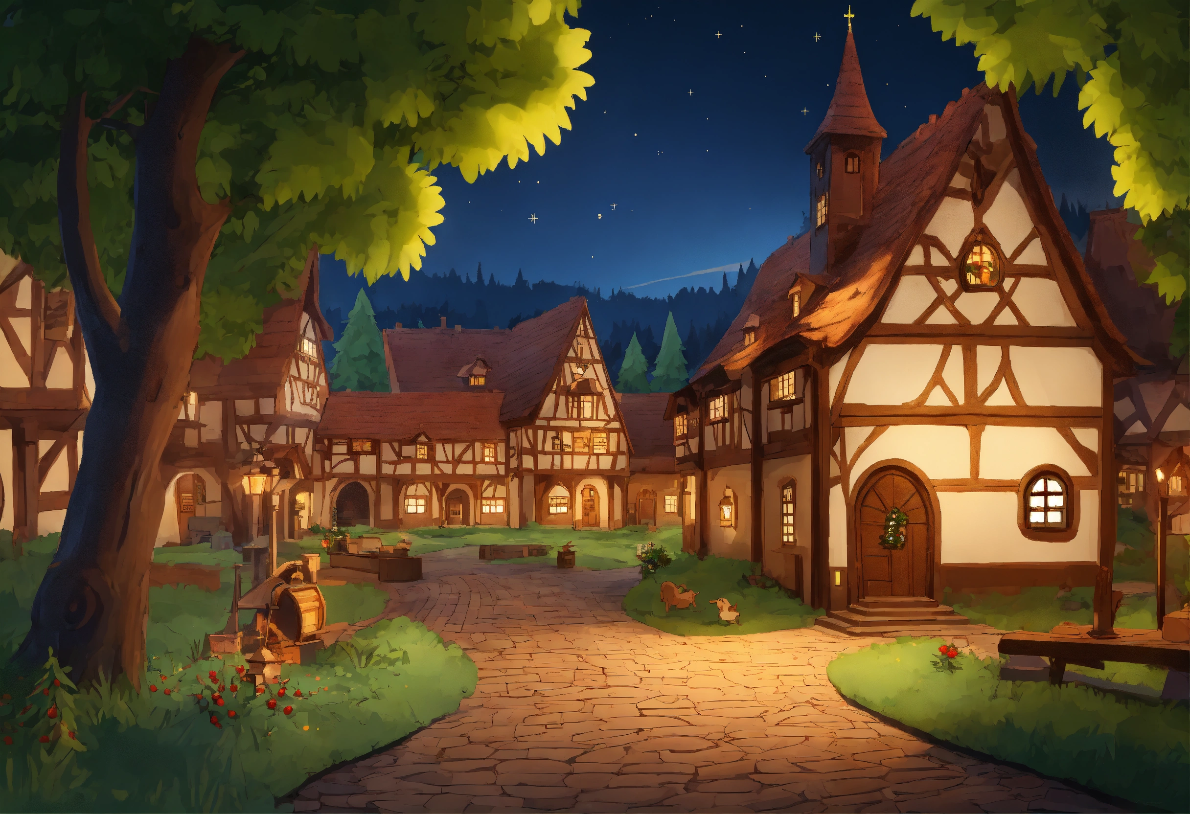 Lexica - Wood scrolsaw layered christmas svhwibbogen Forest Scene of ...