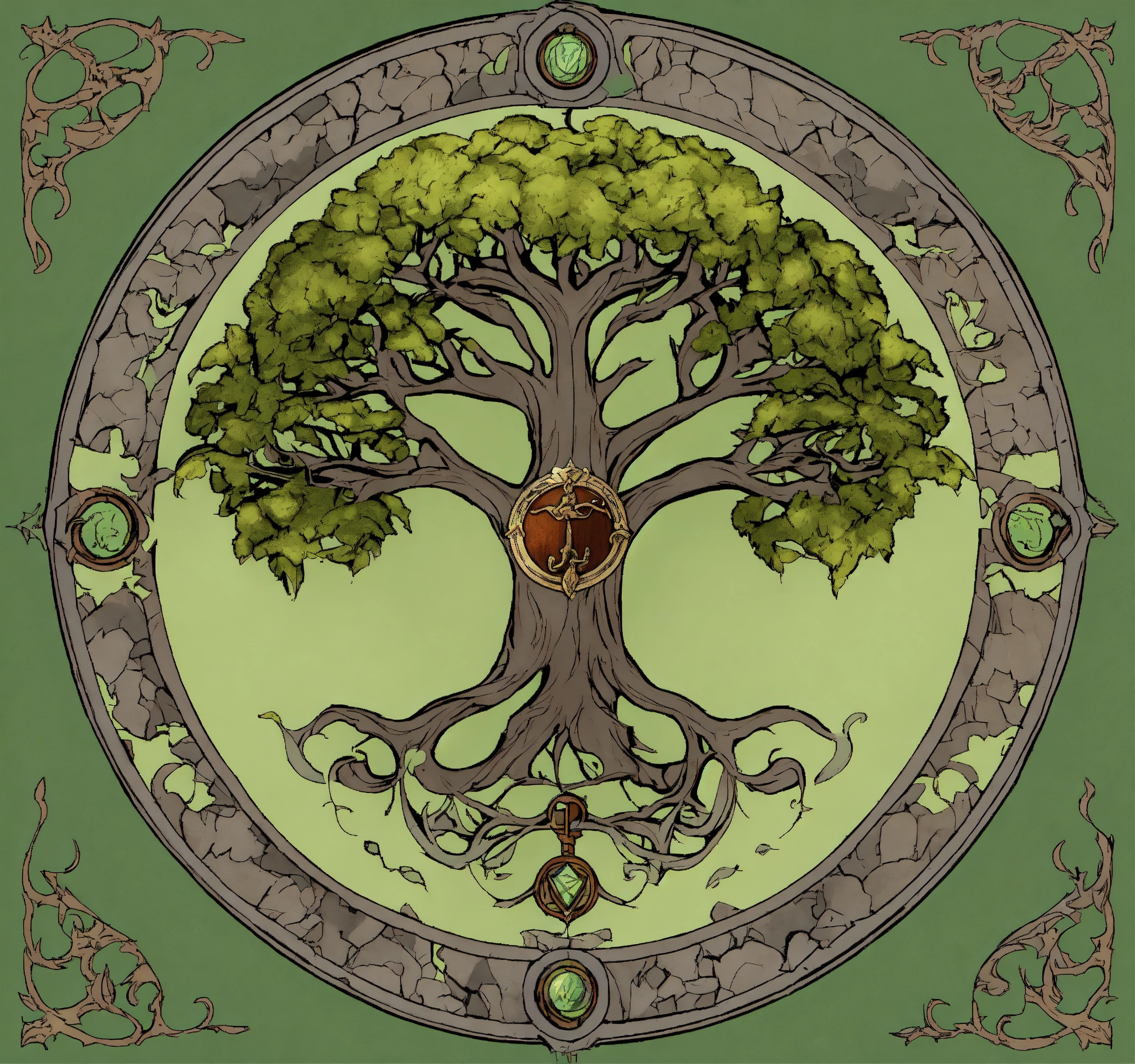 Lexica - Fantasy setting, heraldry for a woodland elvish kingdom ...