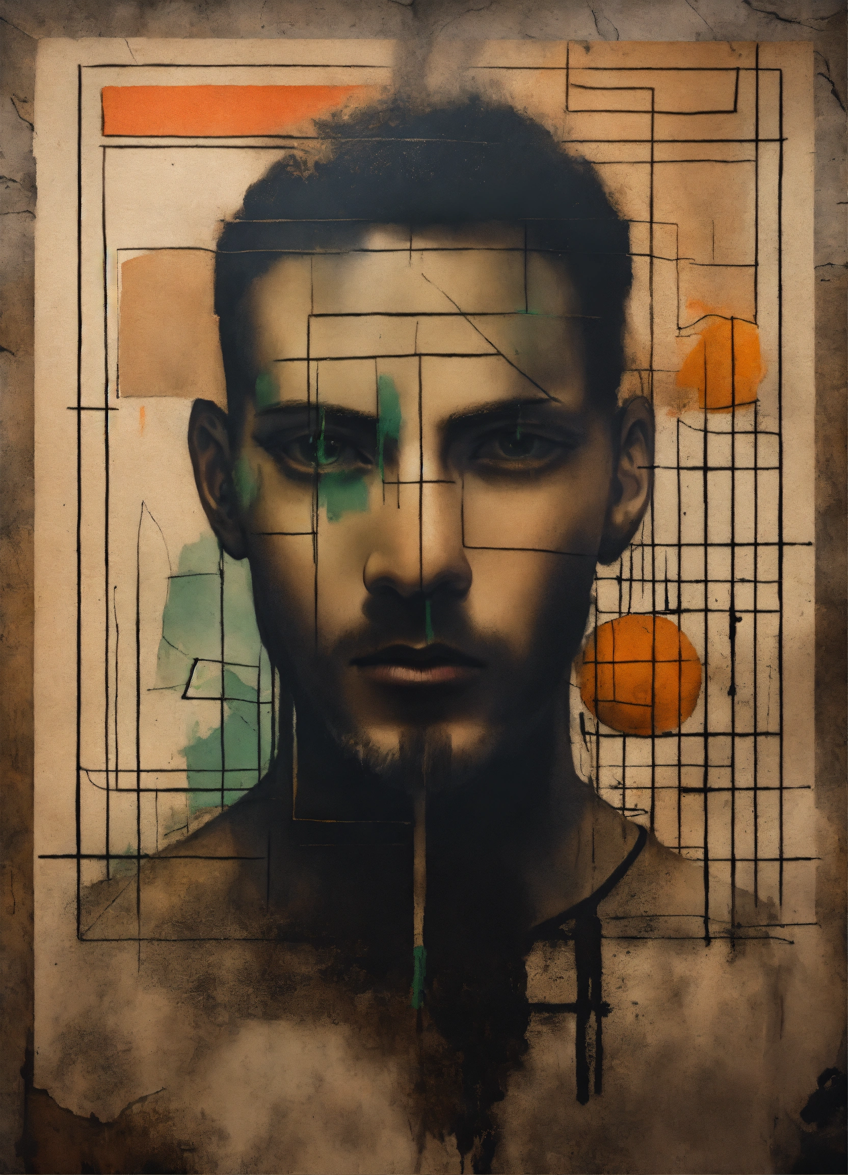 Lexica - Create a poster with the outline of a representation of ...