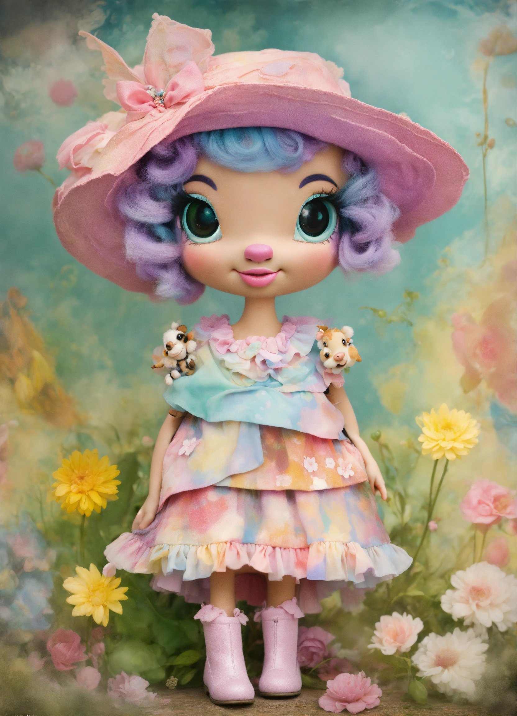 Lexica - Shabby chic dreamy mist pastel junk journals whimsical cute ...