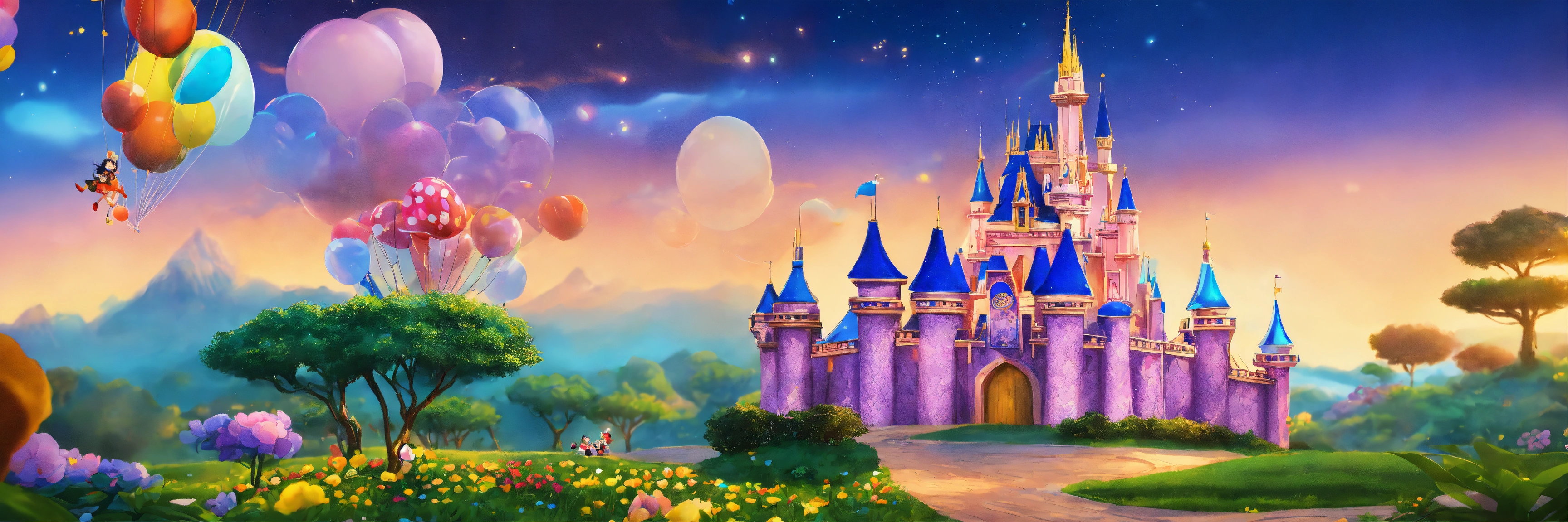 Lexica - Disney alaa eldin background cartoon installation fantasy ...