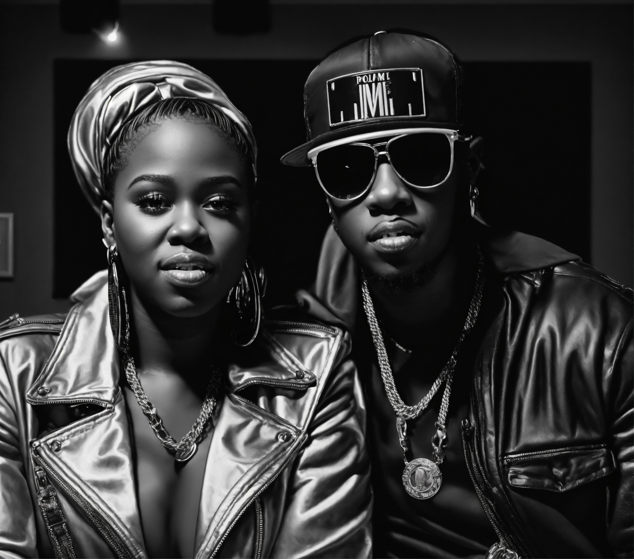 Lexica - Pop art, hyperrealist portrait of black rapper "Papoose" and ...