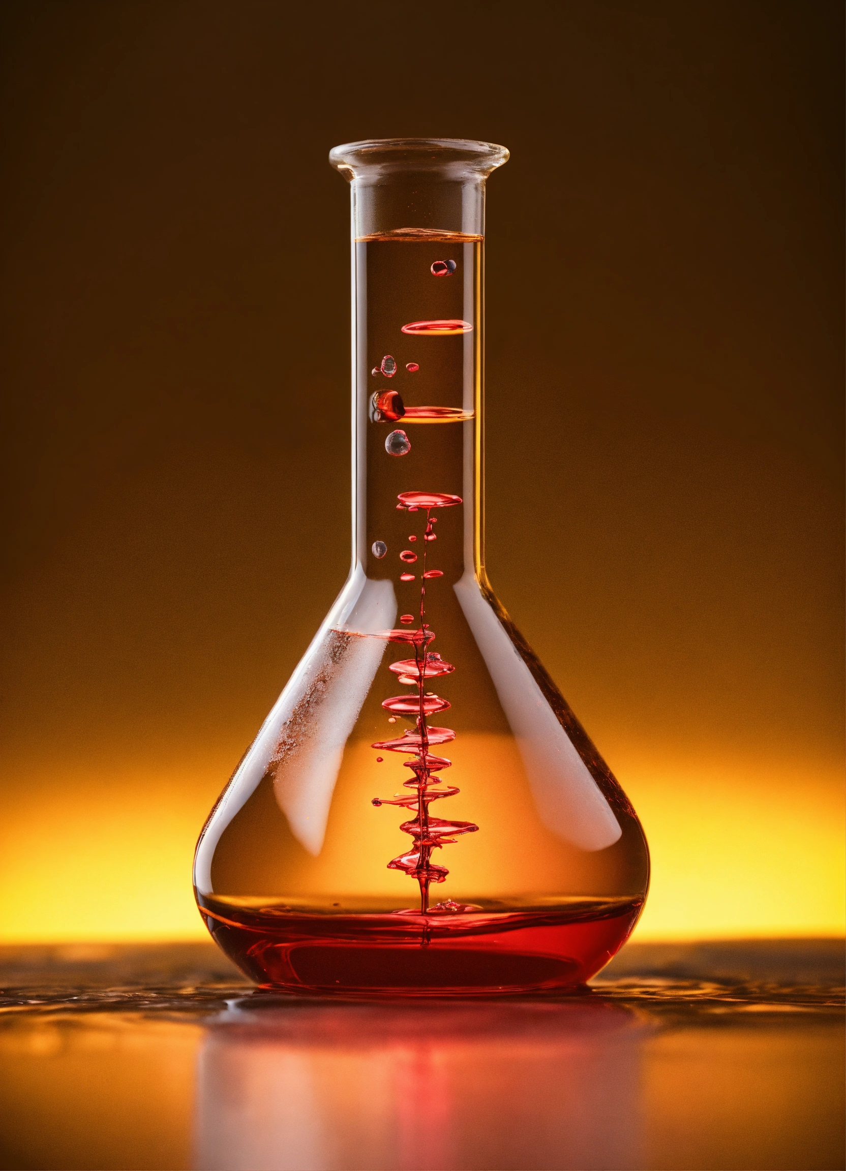 Lexica - Fiole de chimie graver la lettre K de dans un liquide, image ...